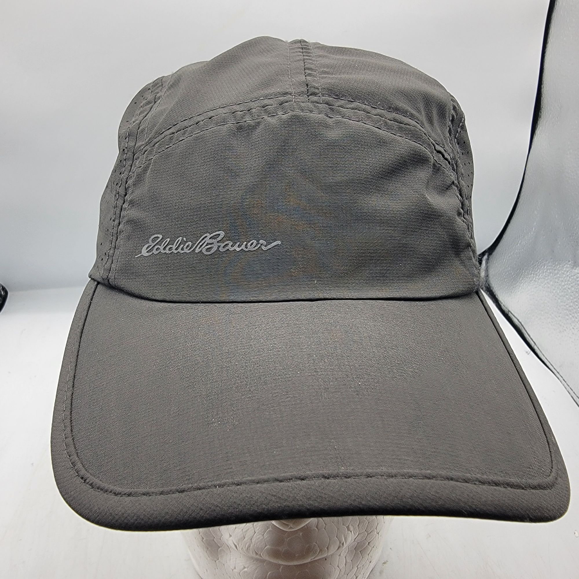Eddie Bauer Eddie Bauer FreeShade Cap Hat Lightweight Gray Adjustable ...
