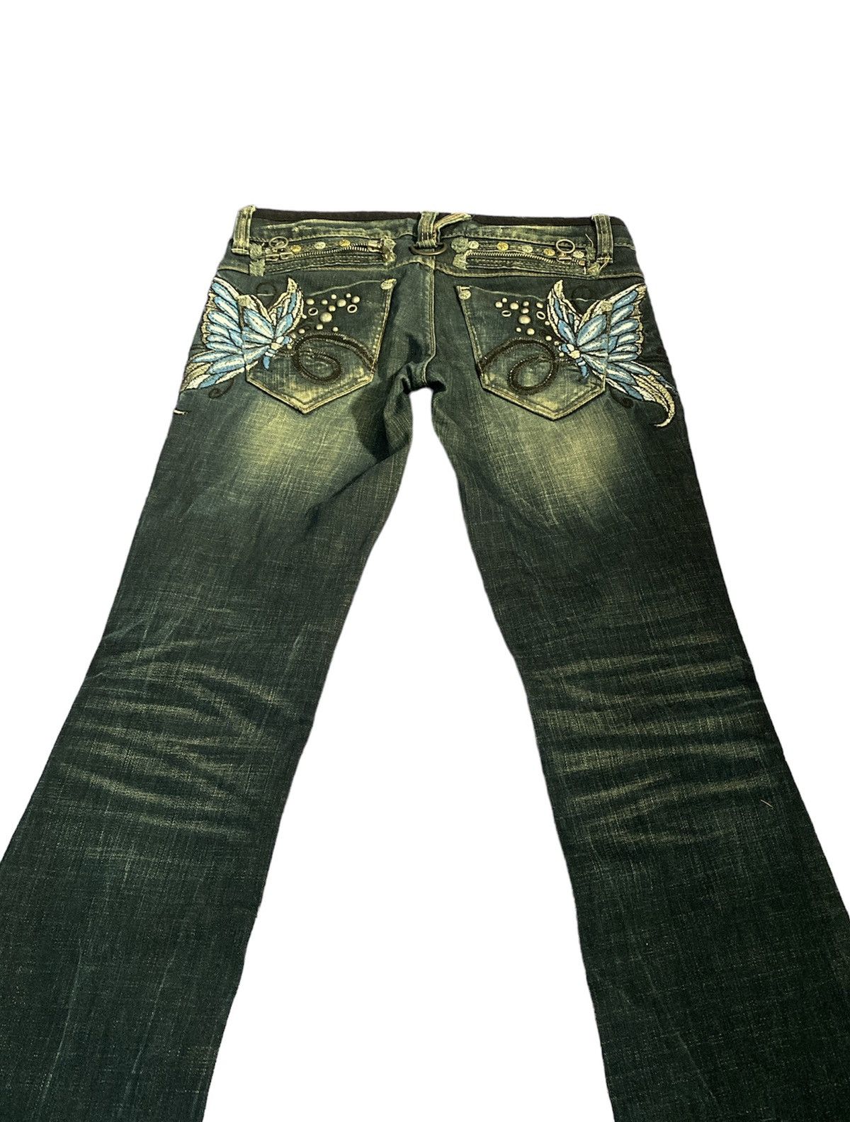 Avant Garde × Japanese Brand × Streetwear 💥last call💥Flare Jeans ...