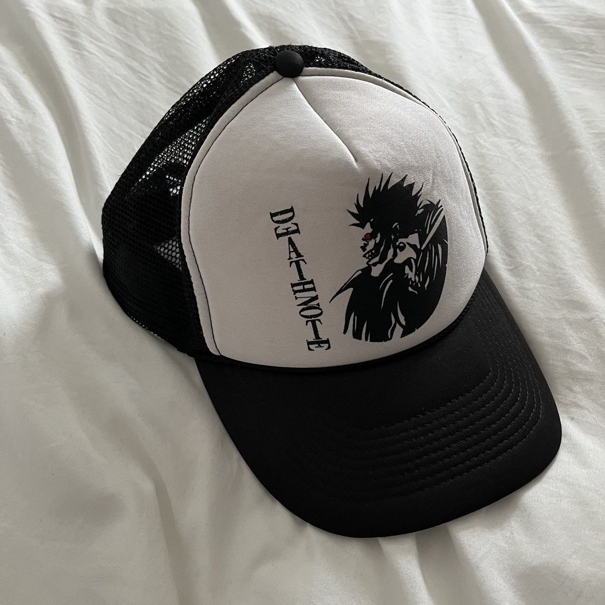 Japanese Brand Death note trucker Hat archive vintage | Grailed