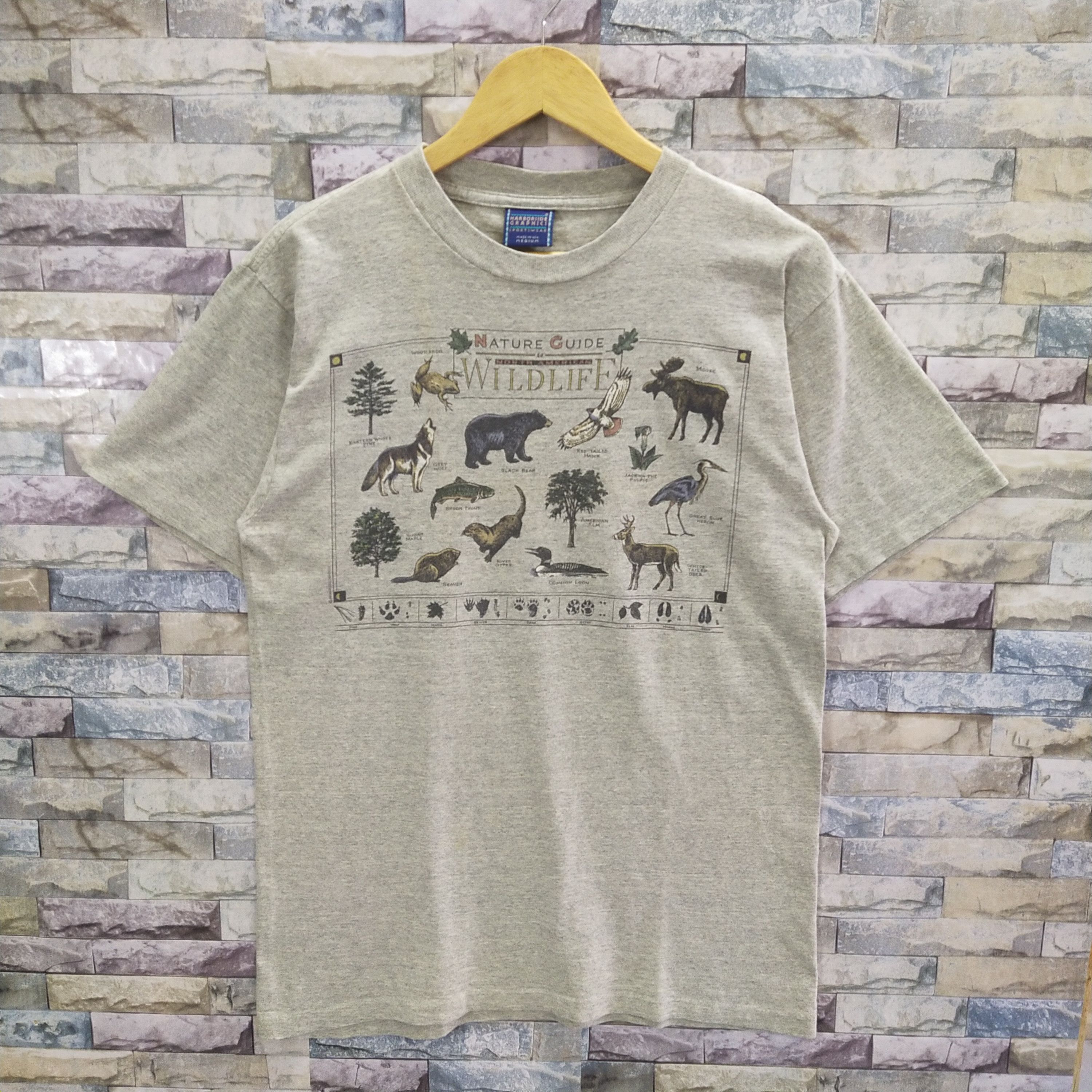 Habitat × Made In Usa × Vintage Vintage 90s Nature Guide North America ...