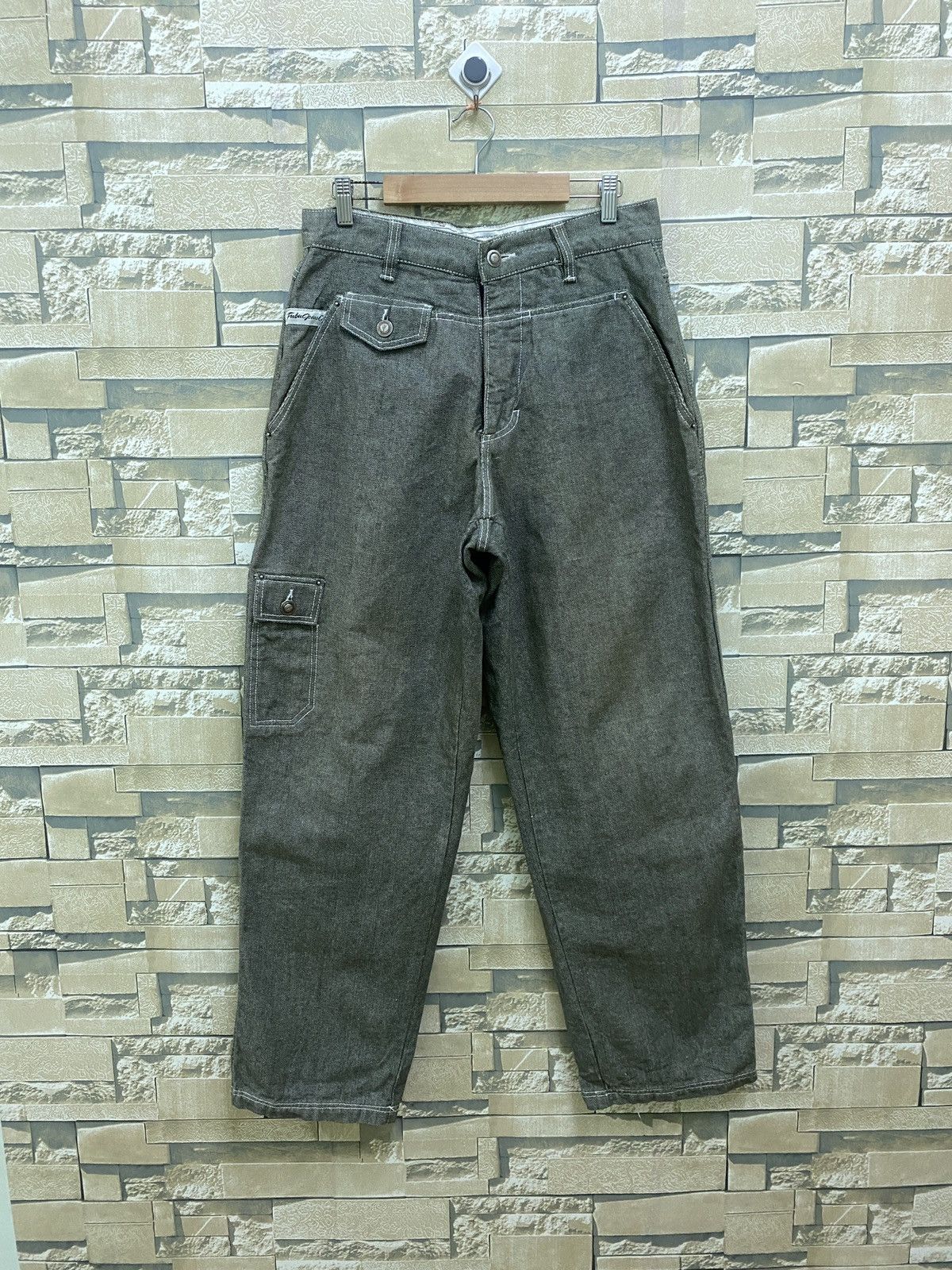 Vintage Vintage FUBU JEANS Baggy Multipocket Hip Hop Denim Jeans | Grailed