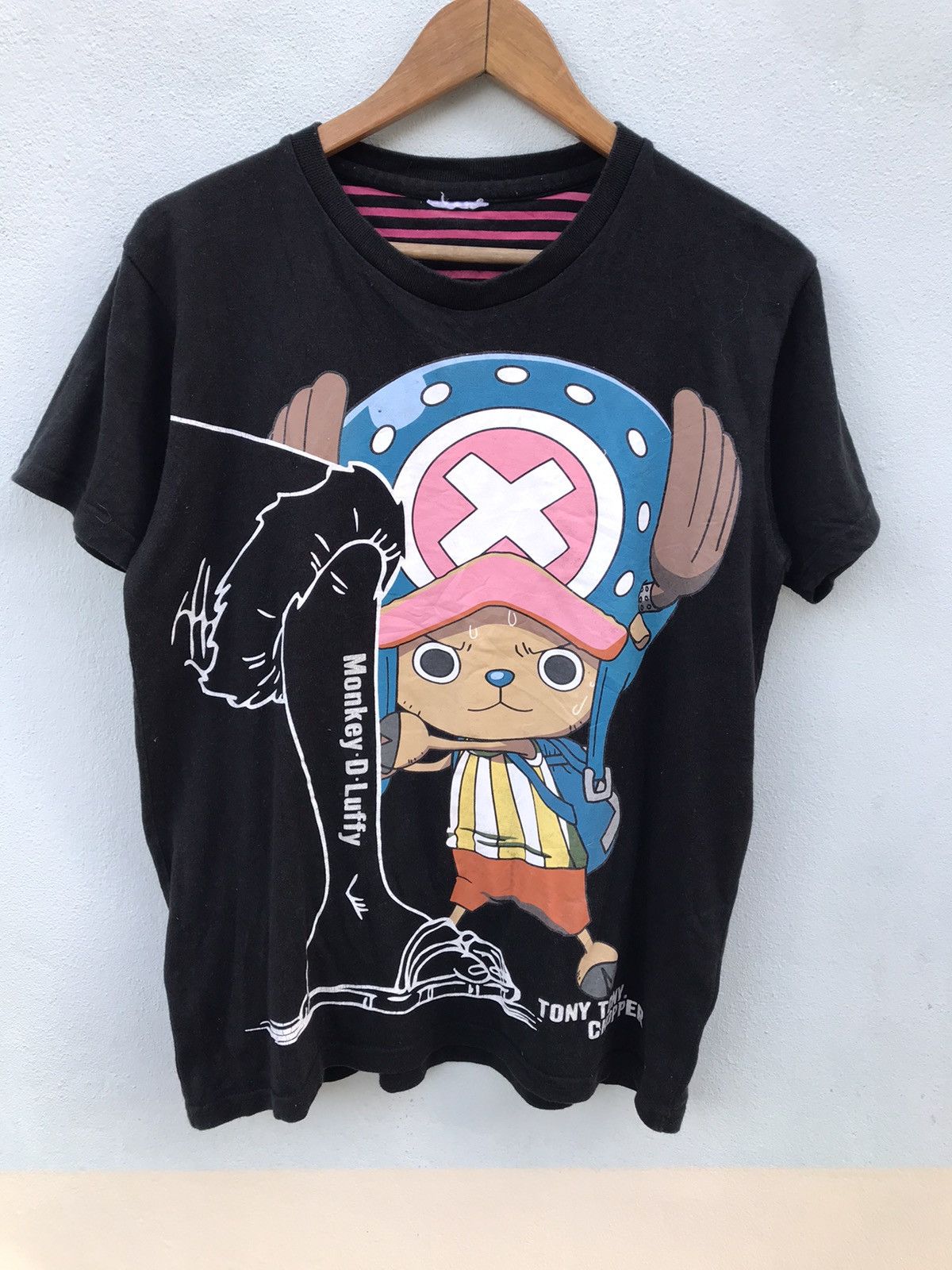 One Piece Big Print One Piece Tony Chopper x Luffy Rare Pattern | Grailed