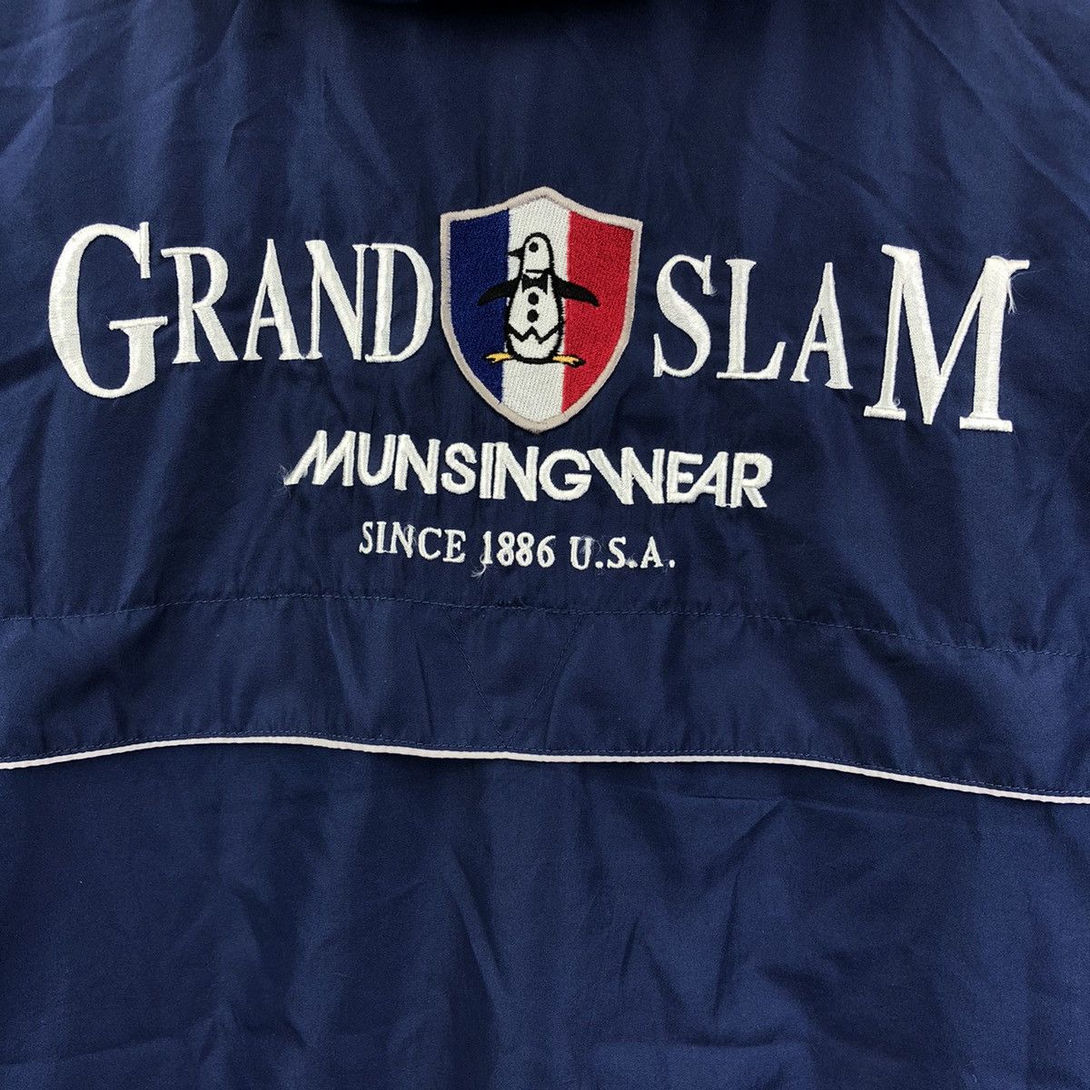Grand Slam Vintage MUNSINGWEAR GRANDSLAM USA Light Windbreaker Jacket ...