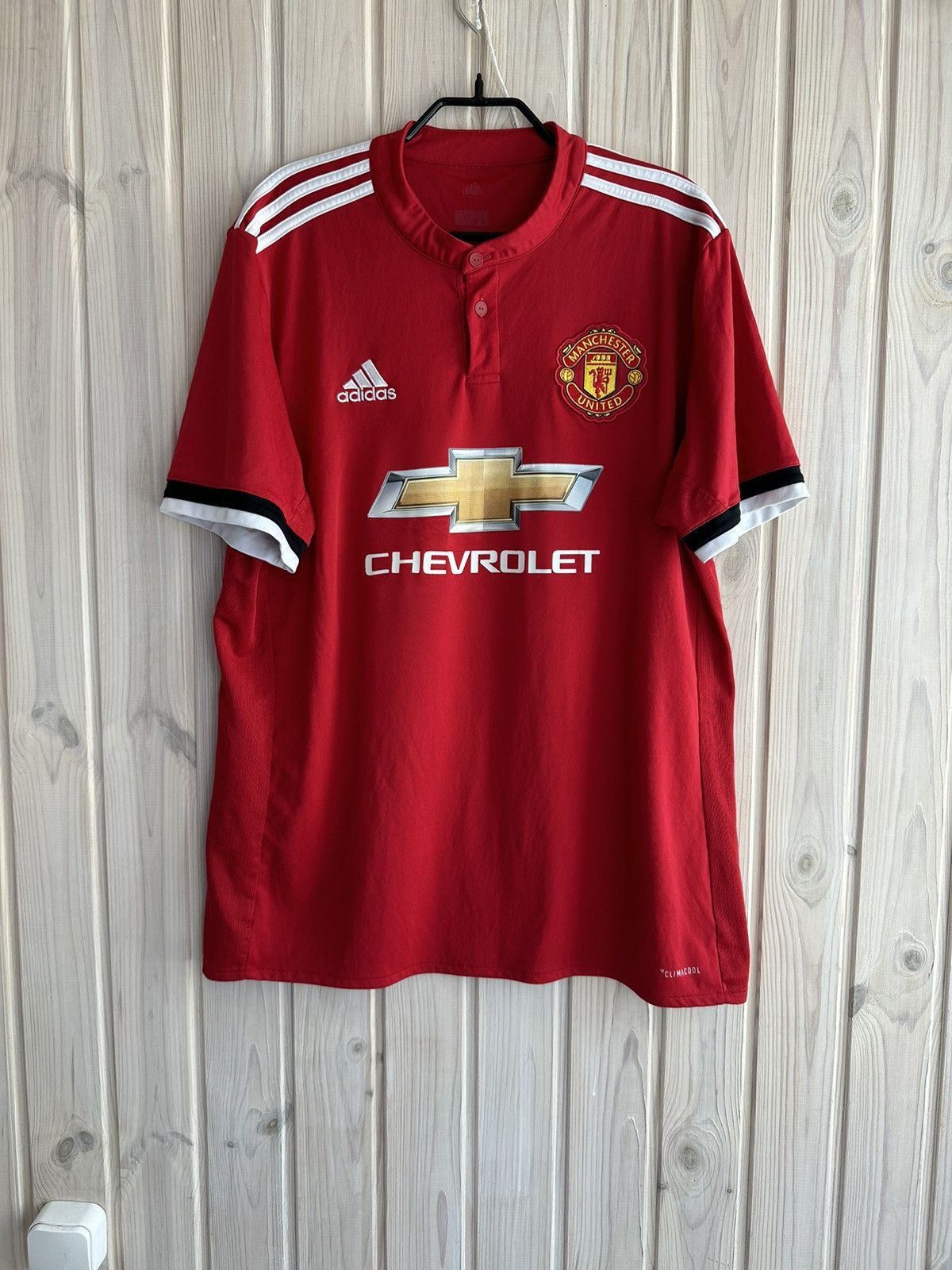 Adidas 2017 Manchester United MU Adidas Home jersey football shirt ...