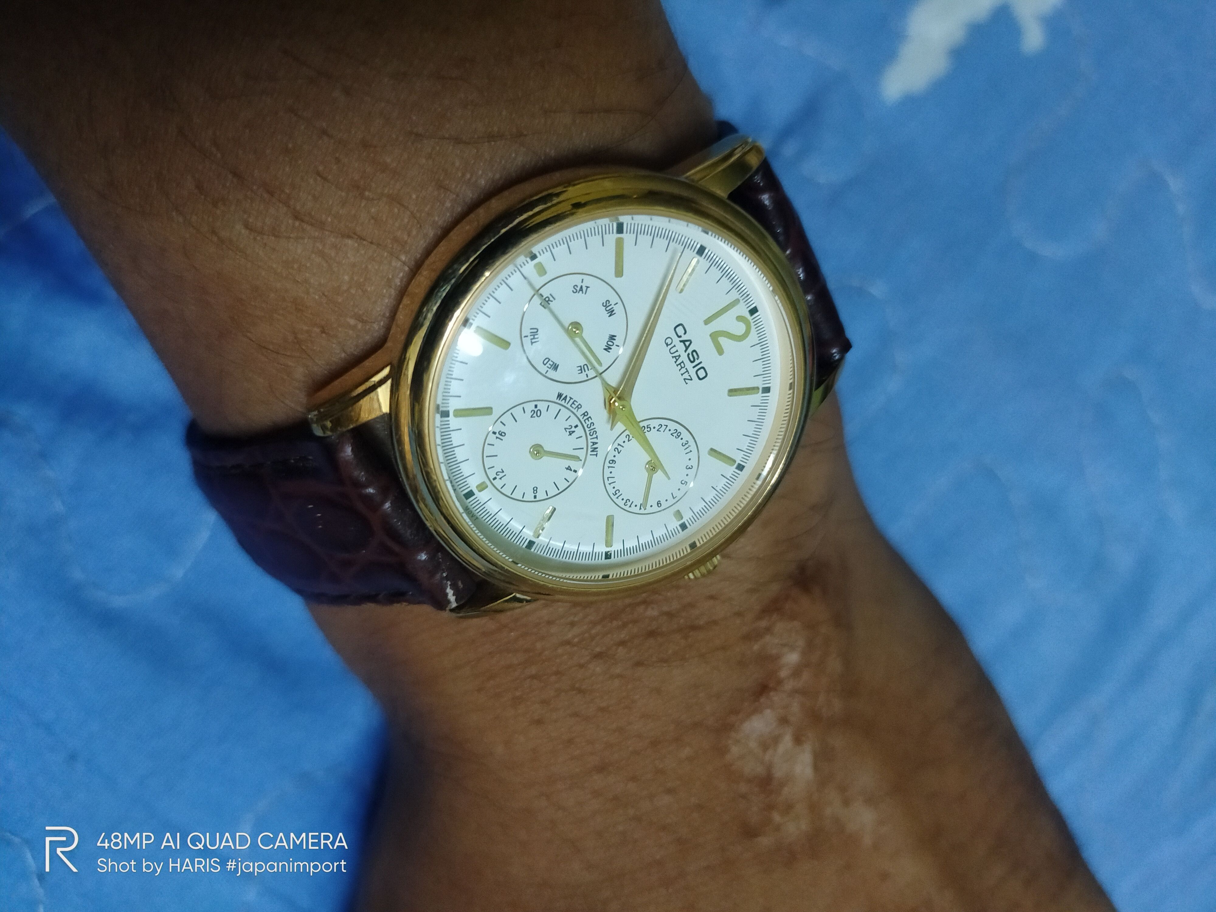 Casio × Japanese Brand × Vintage Retro 90s CASIO QUARTZ (MTP-1174 ...