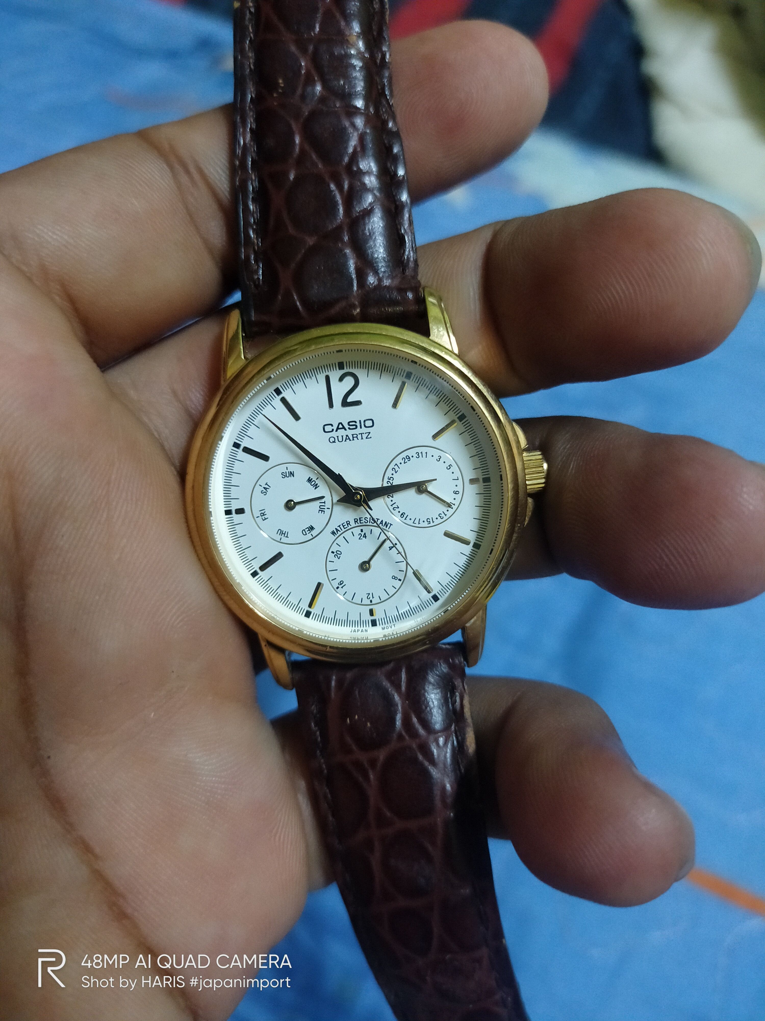 Casio × Japanese Brand × Vintage Retro 90s CASIO QUARTZ (MTP-1174 ...