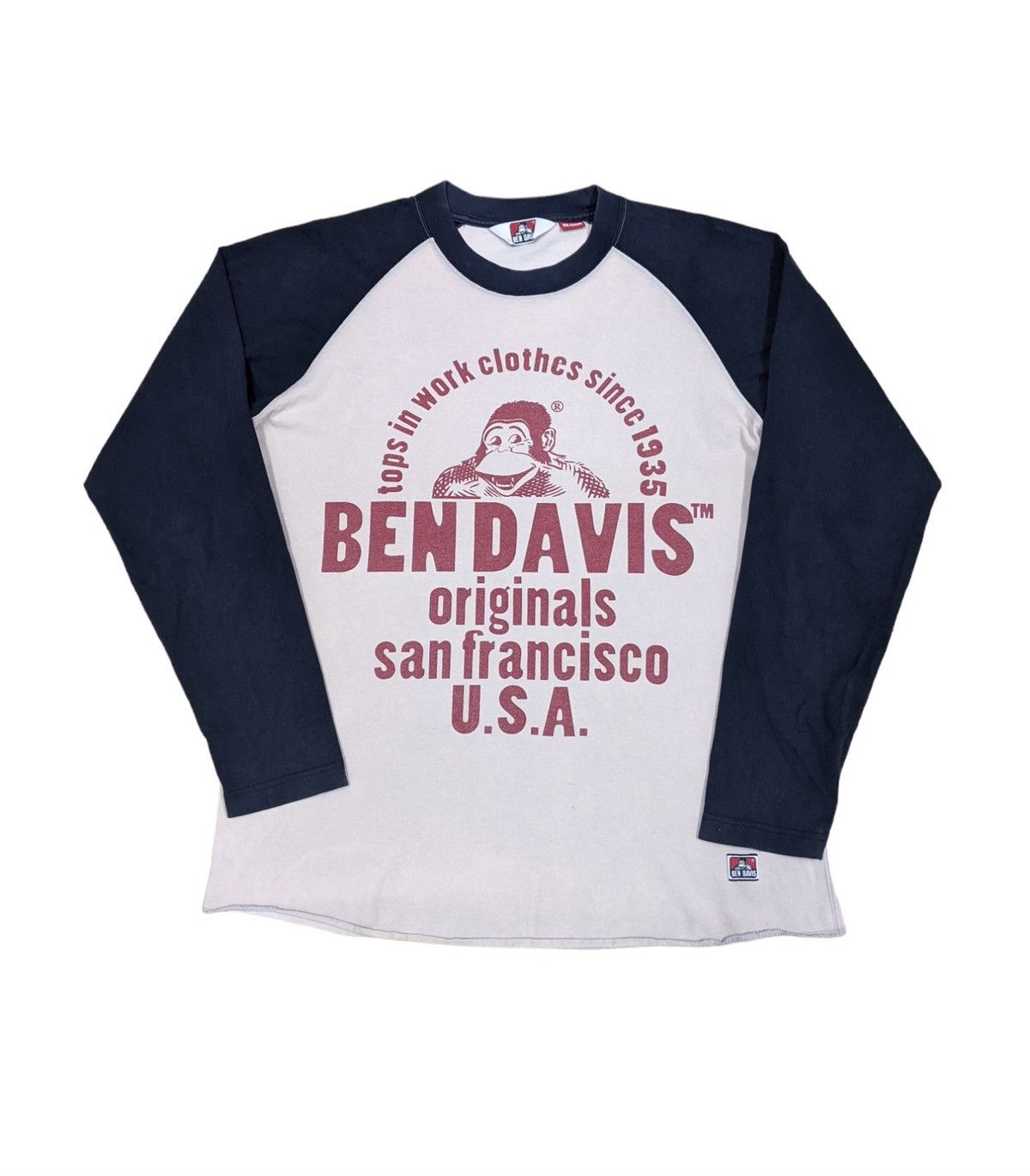 Ben Davis × Streetwear Vtg Ben Davis Raglan Tshirt | Grailed