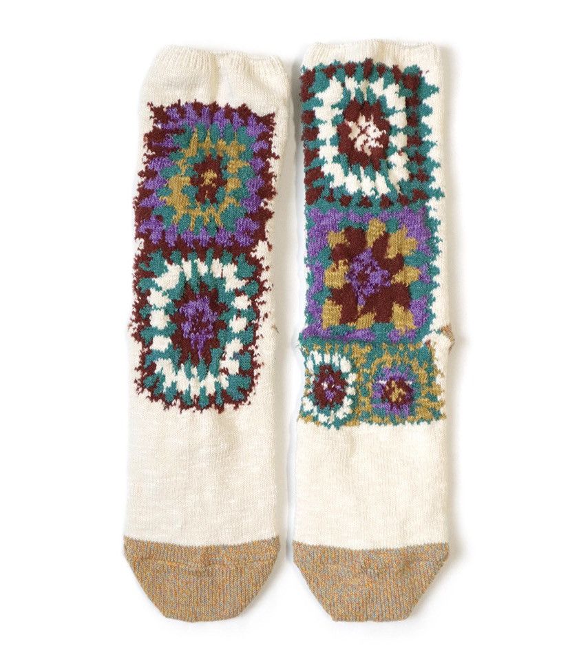 Kapital Kapital 96 crochet stretch socks | Grailed