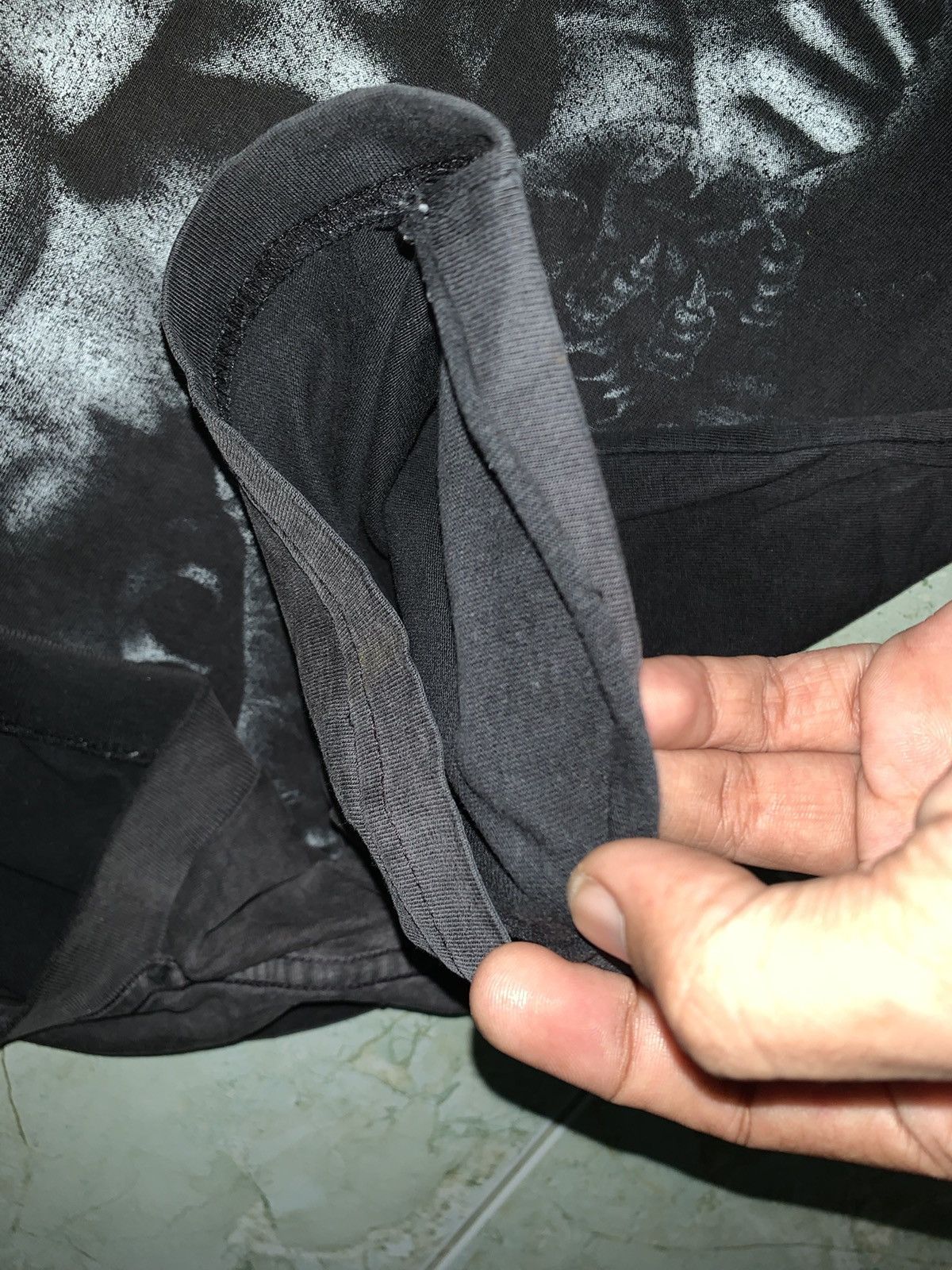 Vintage Vintage Sun faded black BRUCE LEE SHIRT 90’s(Distressed) | Grailed