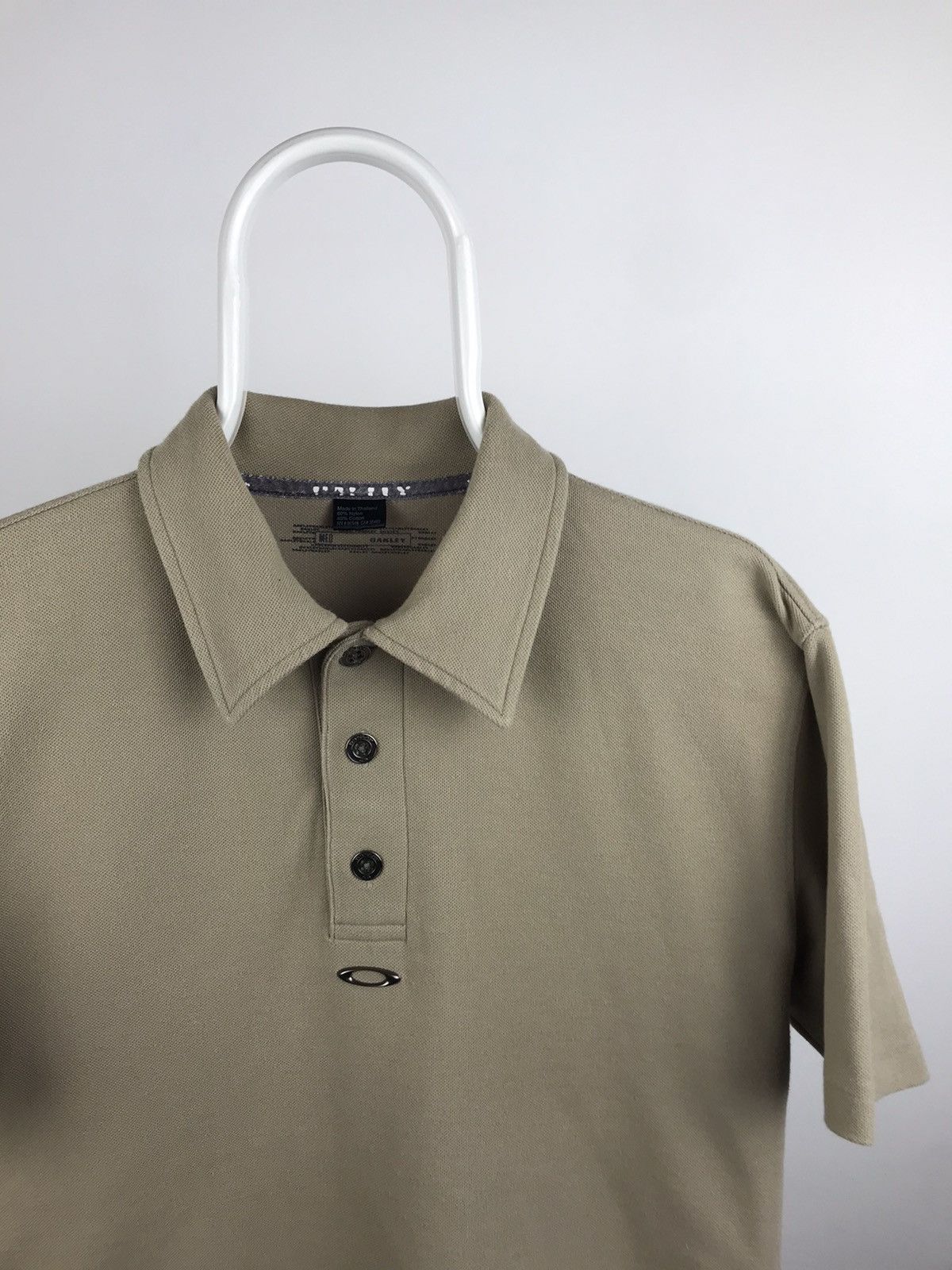 Oakley × Rare × Vintage Vintage Oakley Centre Logo Polo Metalic Logo ...