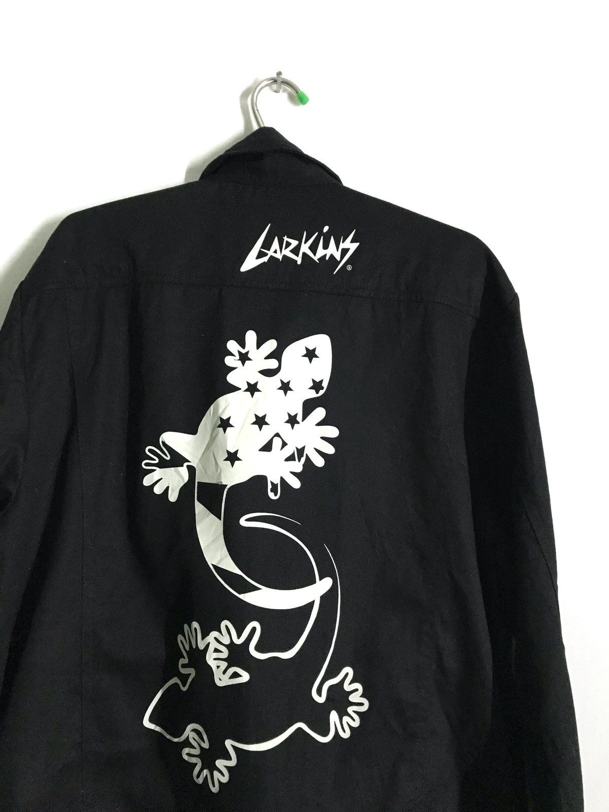 Vintage LARKINS FIELD RARE DESIGN JACKET LIZARD LOGO | Grailed