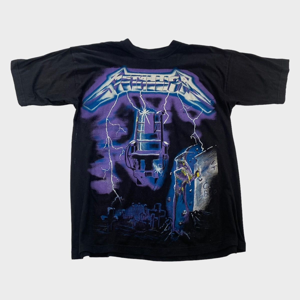 Band Tees × Metallica × Vintage 90’s Metallica « Ride The Lightning ...