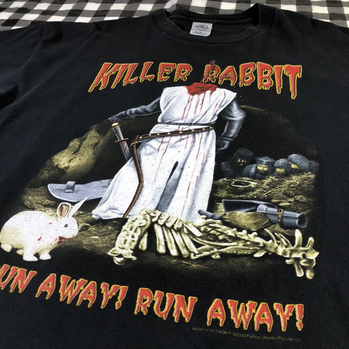 Vintage Monty Python Killer Rabbit 2000 Movie Vintage T Shirt | Grailed