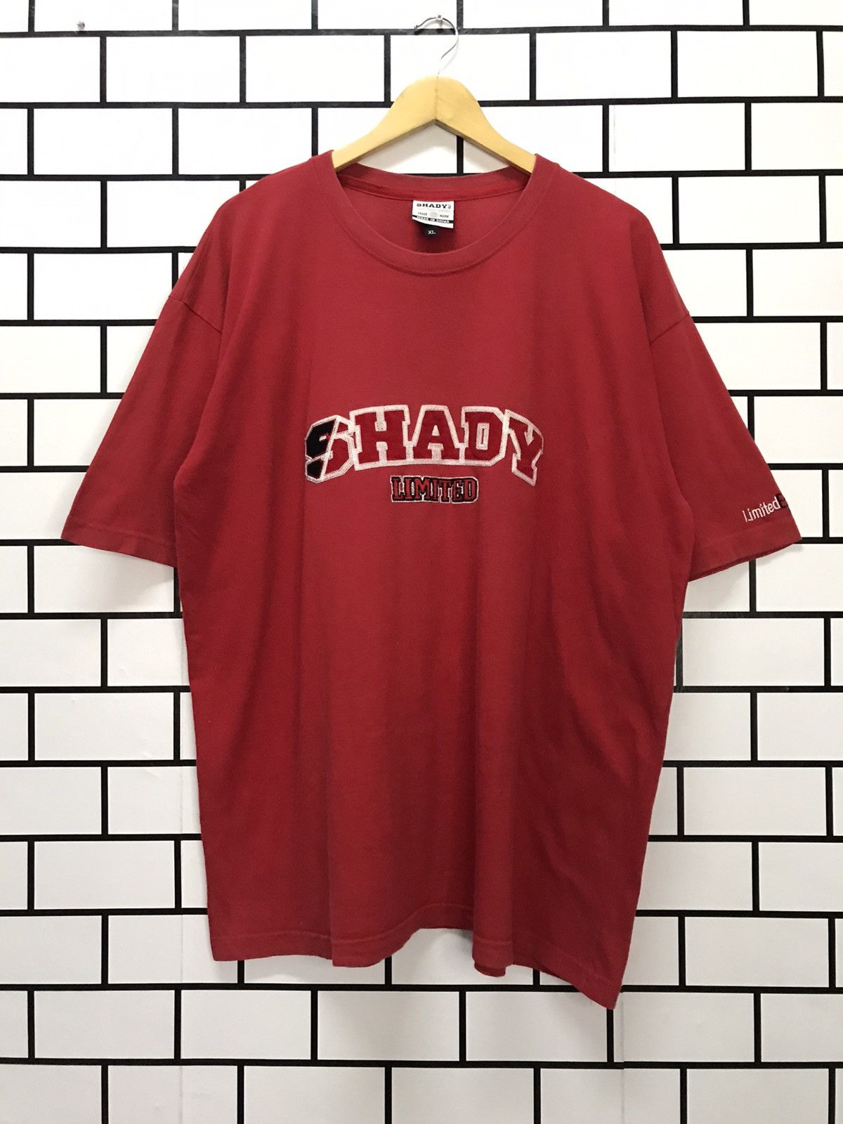 Eminem × Rap Tees × Shady Ltd Vintage Shady Limited Edition Embroidery ...