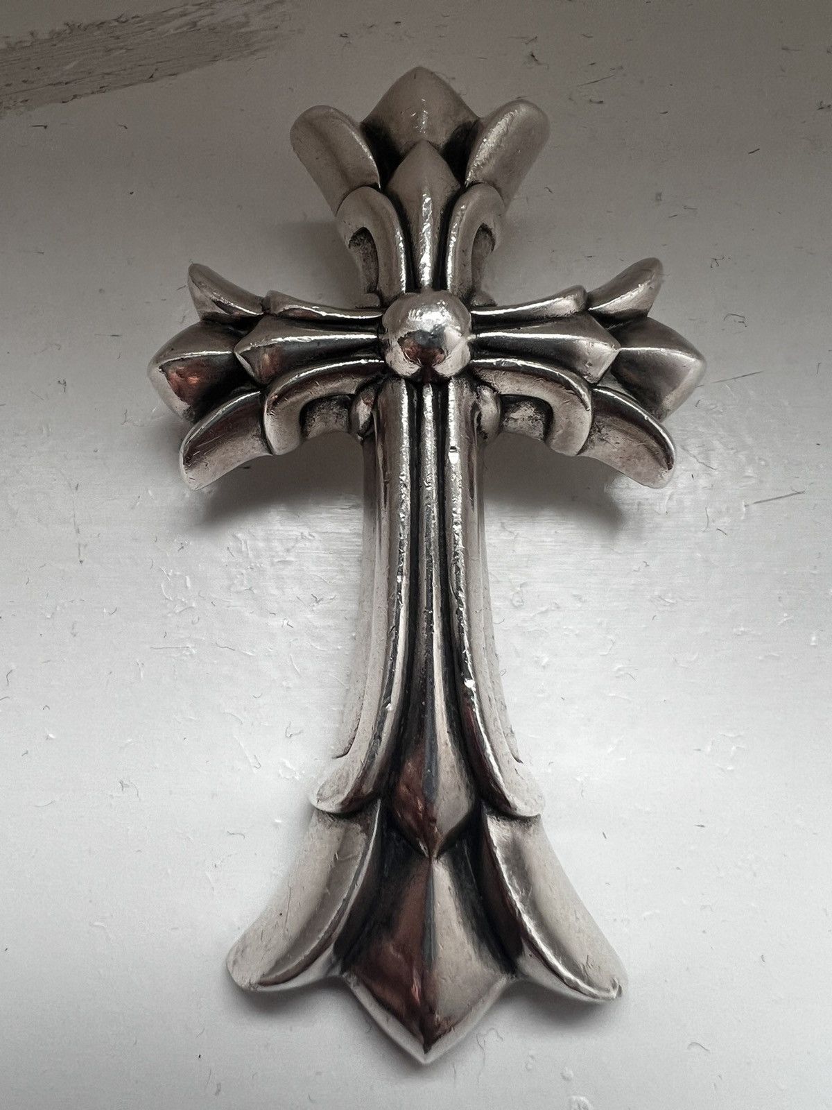 Chrome Hearts Chrome Hearts Large Double Cross Pendant | Grailed