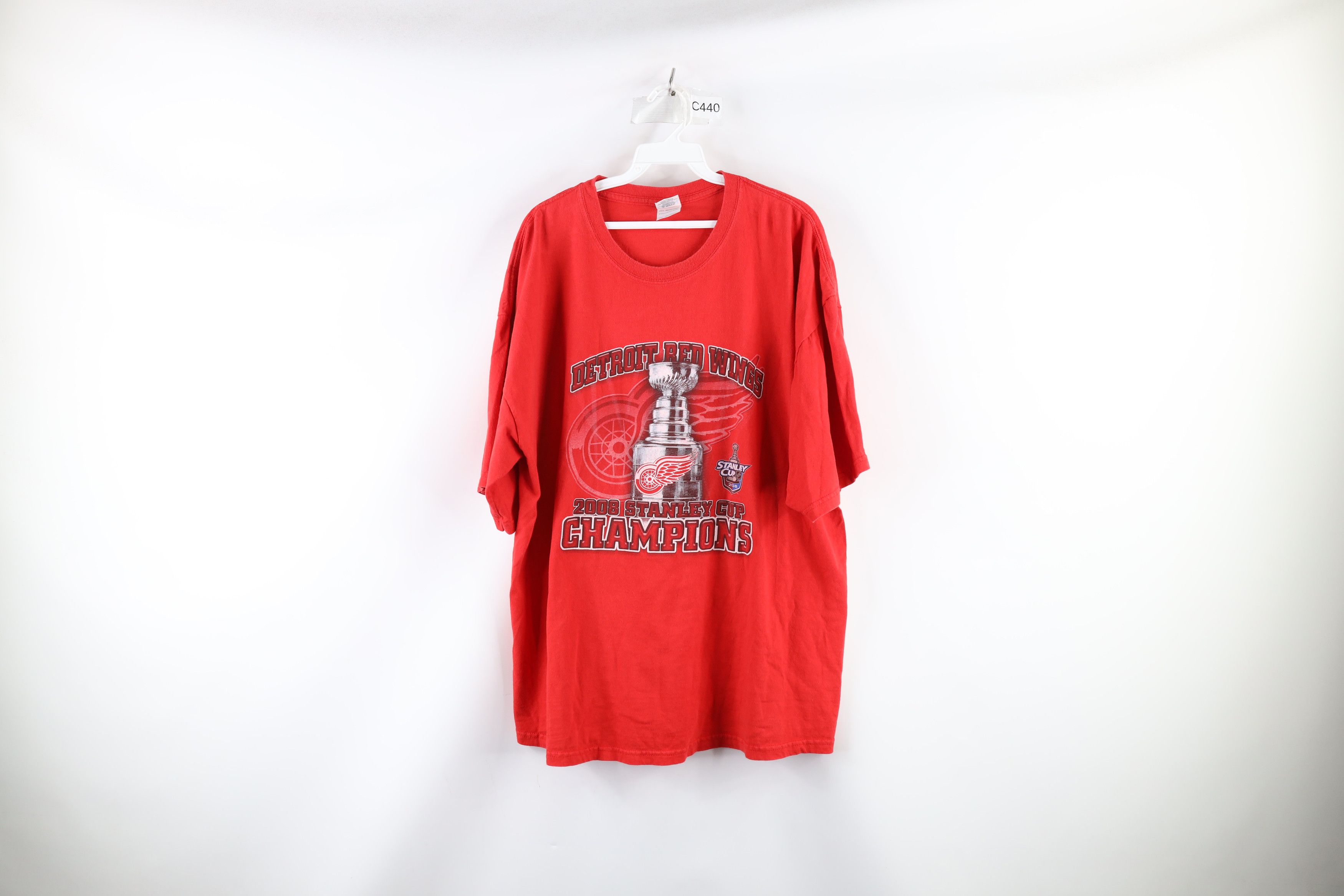 Vintage Vintage Stanley Cup Champions Detroit Wings Hockey T-Shirt ...