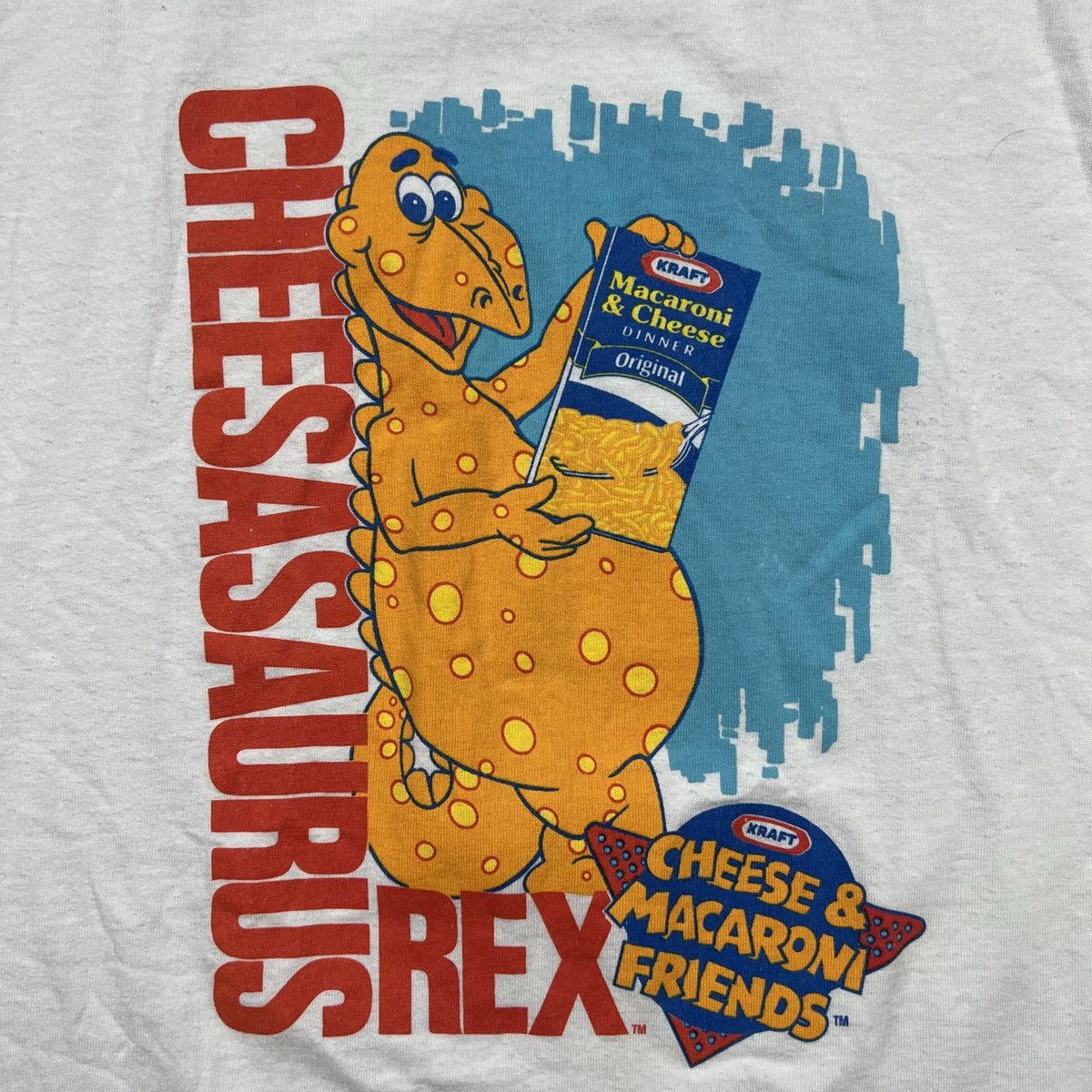 Vintage Vintage 90s Cheesasaurus Rex Kraft Mac & Cheese Dinosaur | Grailed