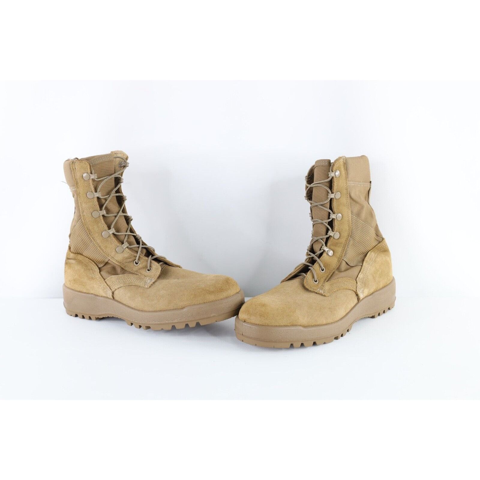 Streetwear × Vintage US Military Issued Vibram Suede Leather Army ...