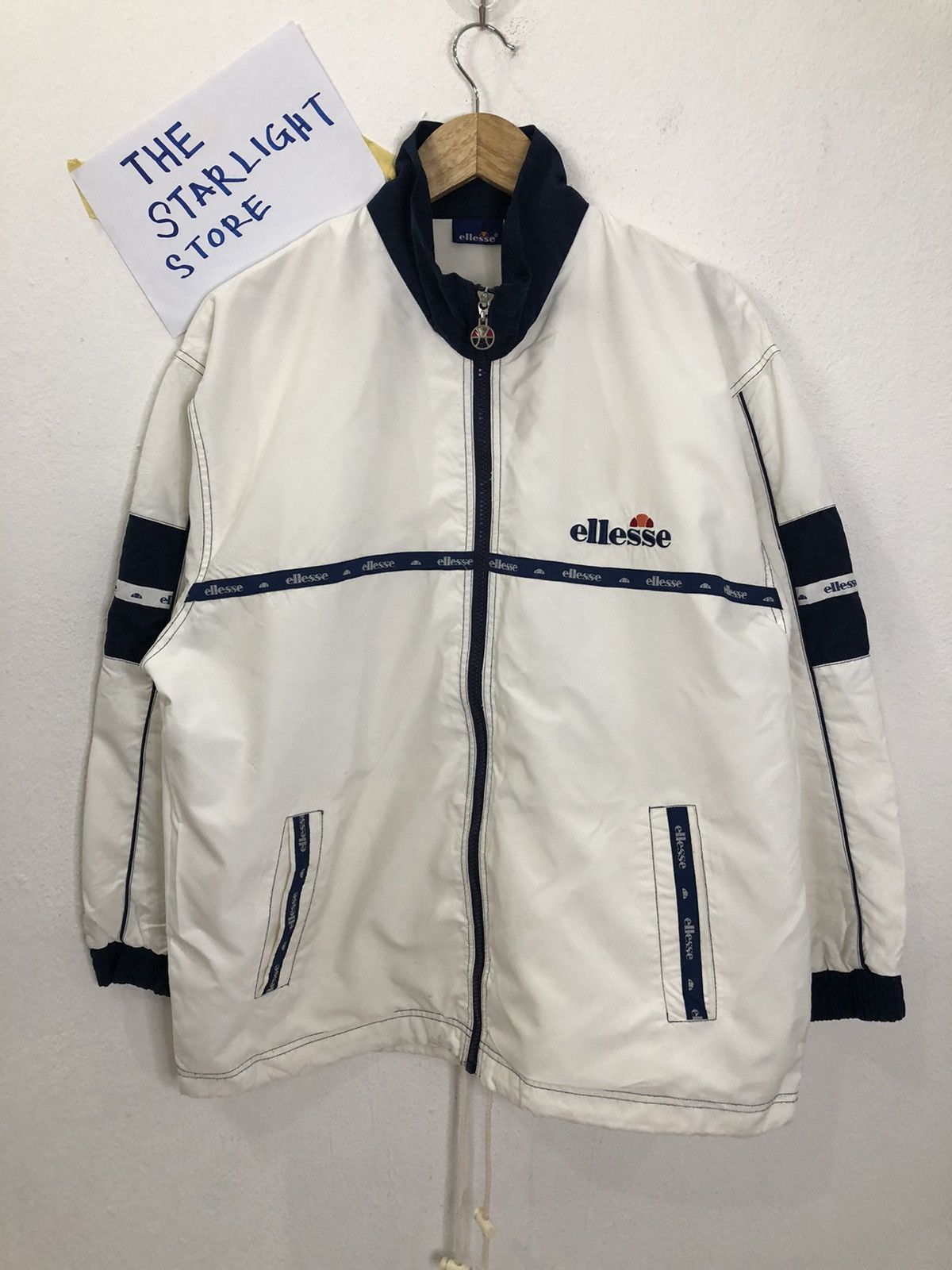 Ellesse × Vintage Vintage Ellesse Embroidery Small Logo Jacket | Grailed