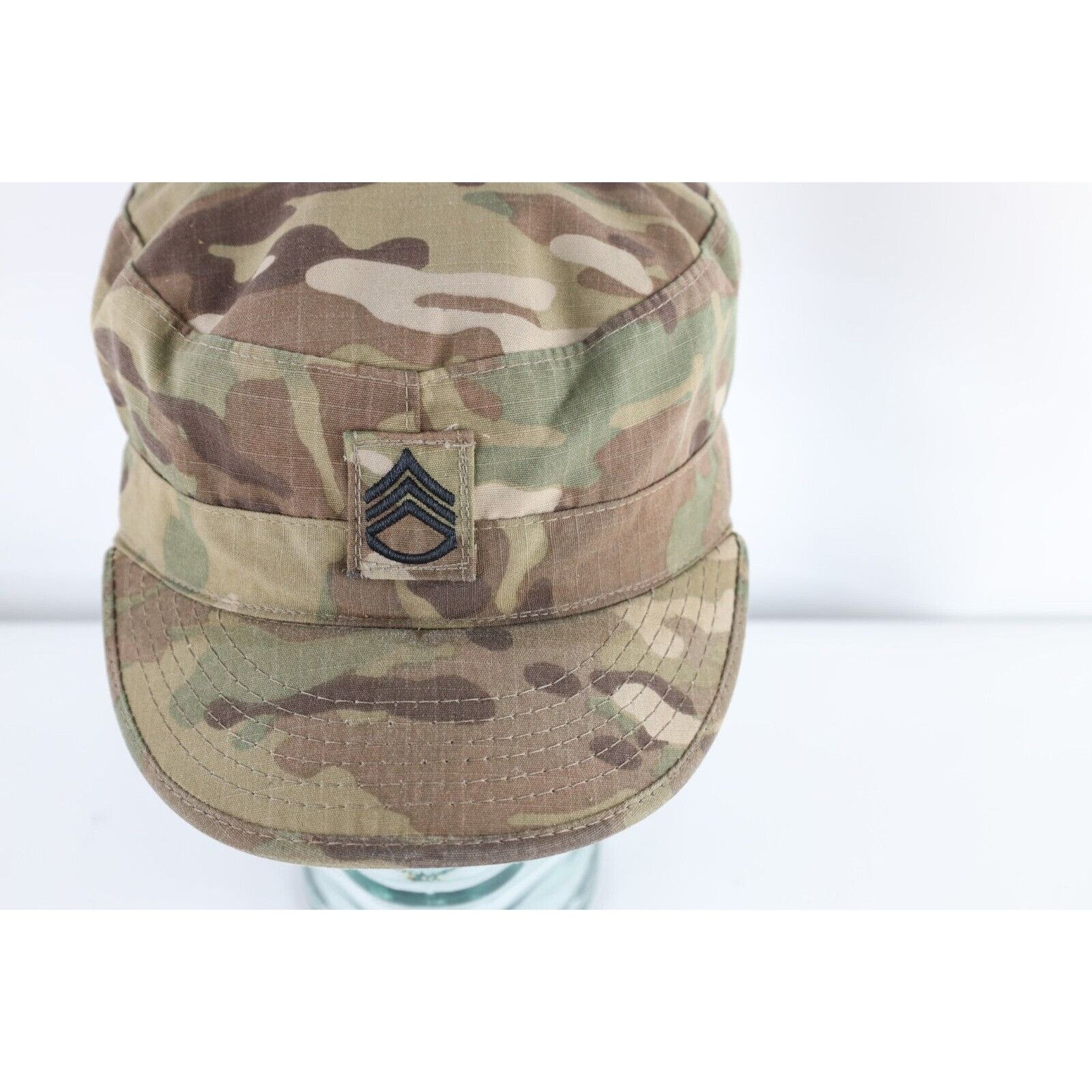 Vintage Distressed Military Issued Multicam Multi Camouflage Hat | Grailed
