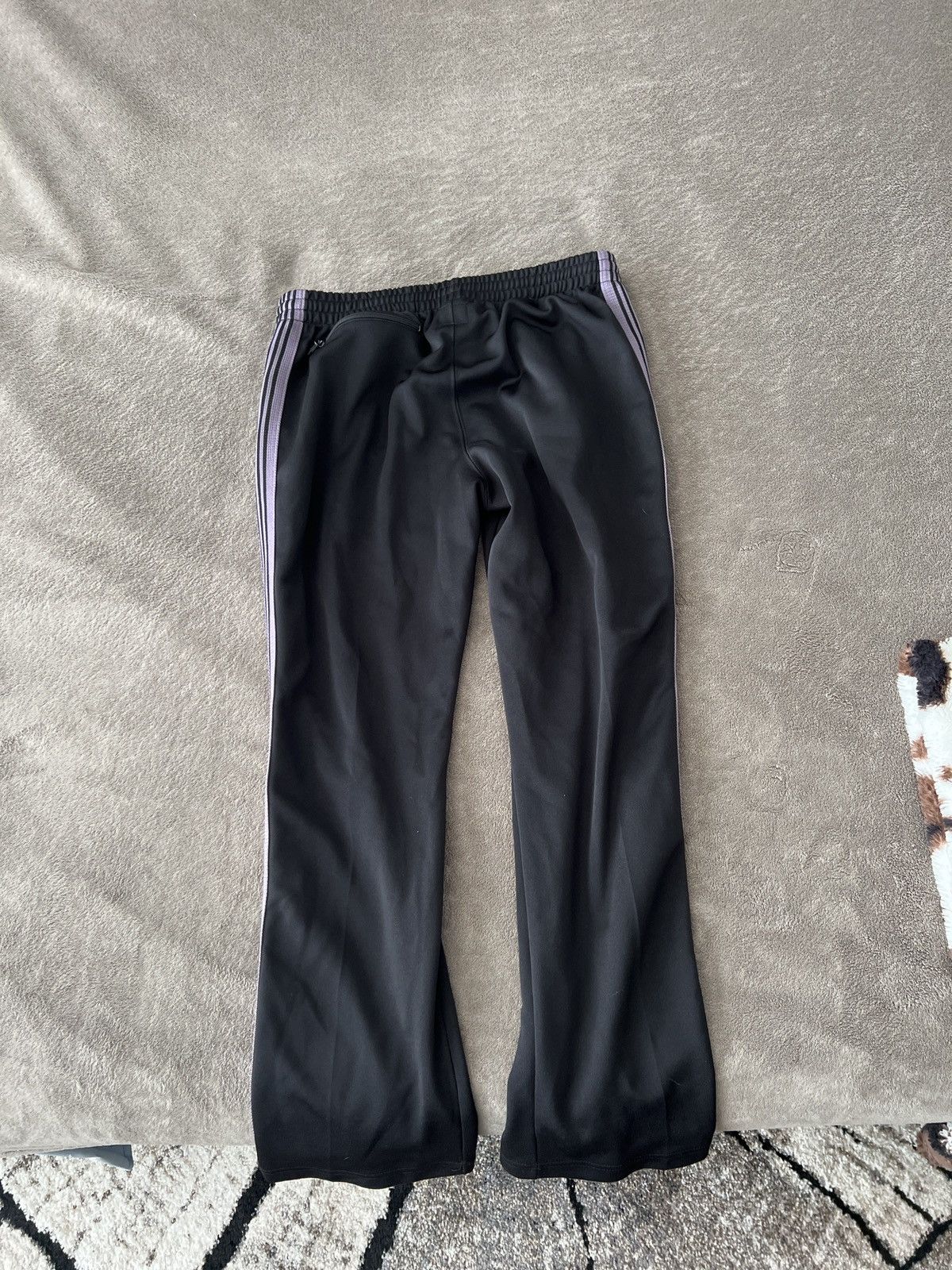 Needles Needles Black And Purple Sweats. | Grailed