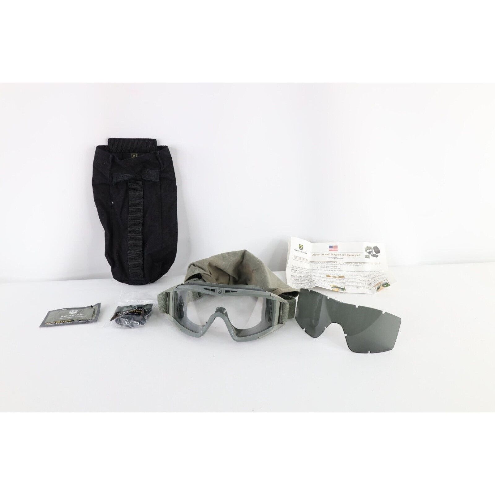 Vintage Revision US Military Desert Locust Goggles Ballistic Eyewear ...