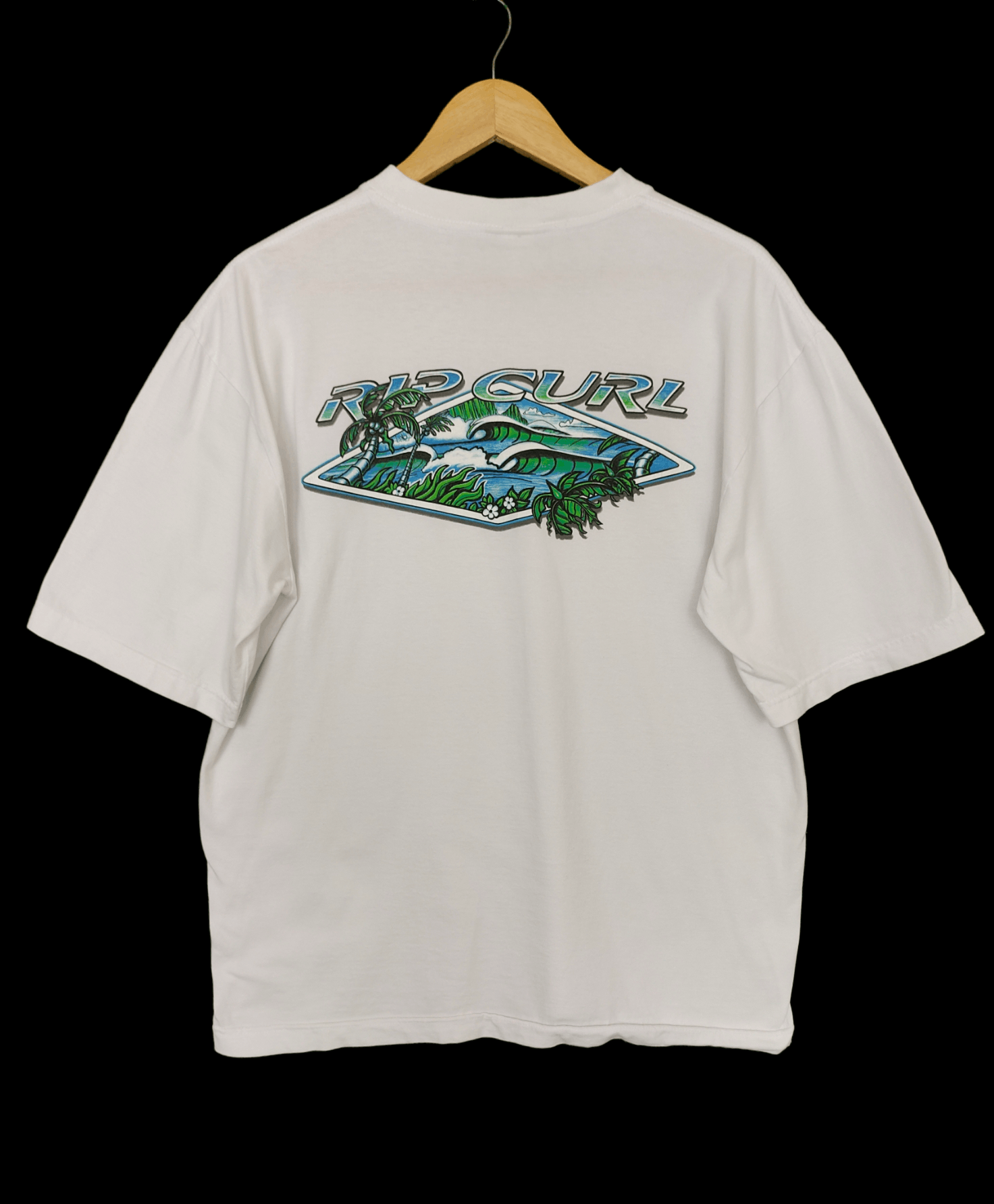 Rip Curl × Surf Style × Vintage Vintage 90s Rip Curl Surfing Back Print ...