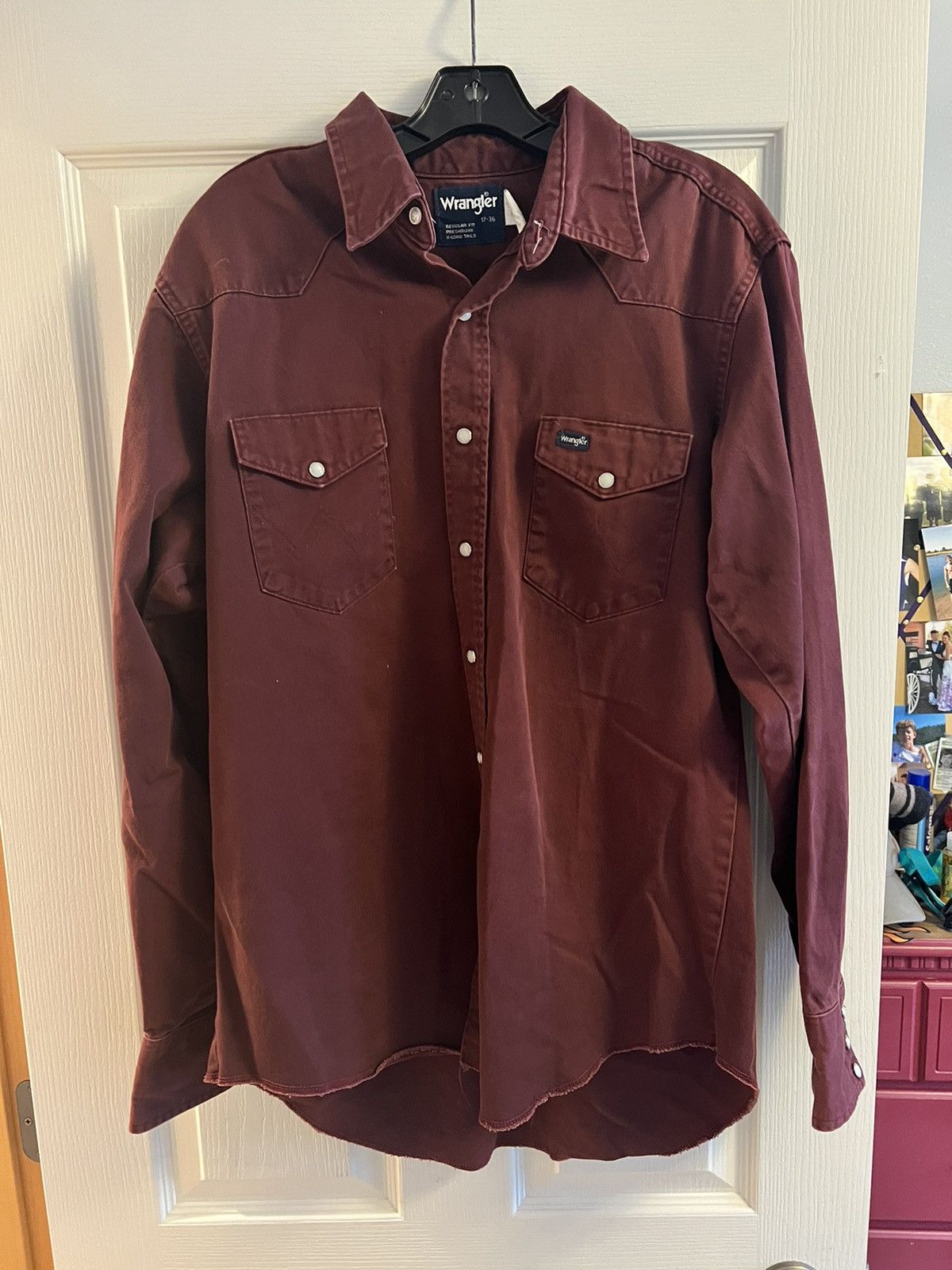Wrangler Vintage Wrangler Button Up | Grailed