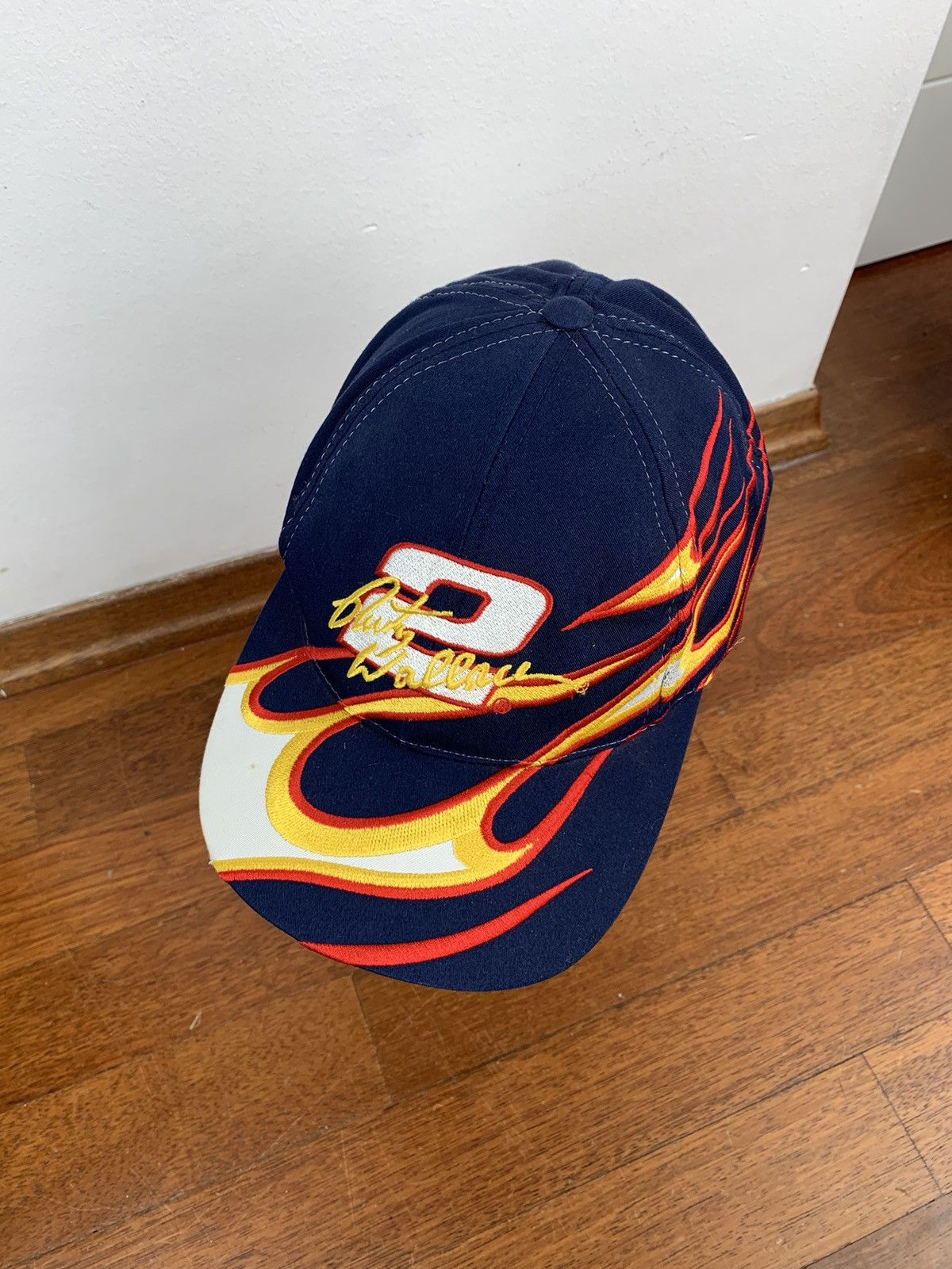 NASCAR Vintage nascar flame hat F1 racing y2k cap hype very rare | Grailed