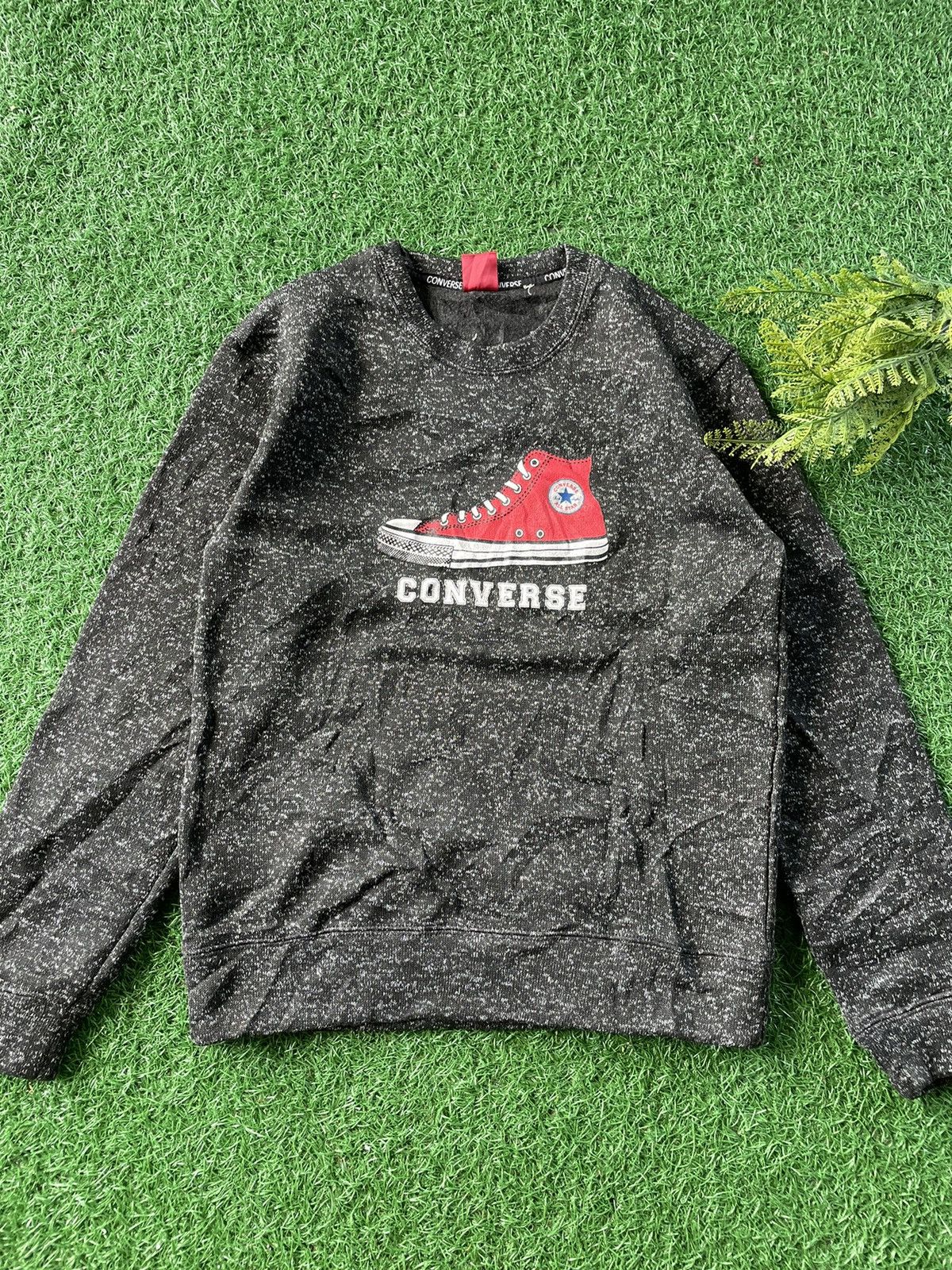 Converse 💥CONVERSE Shoes Logo Sweetshirts | Grailed