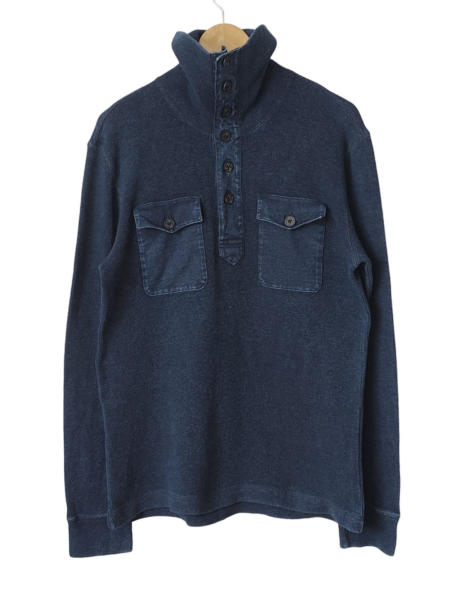 RRL Ralph Lauren RRL Double Ralph Lauren Denim Look Turtleneck ...