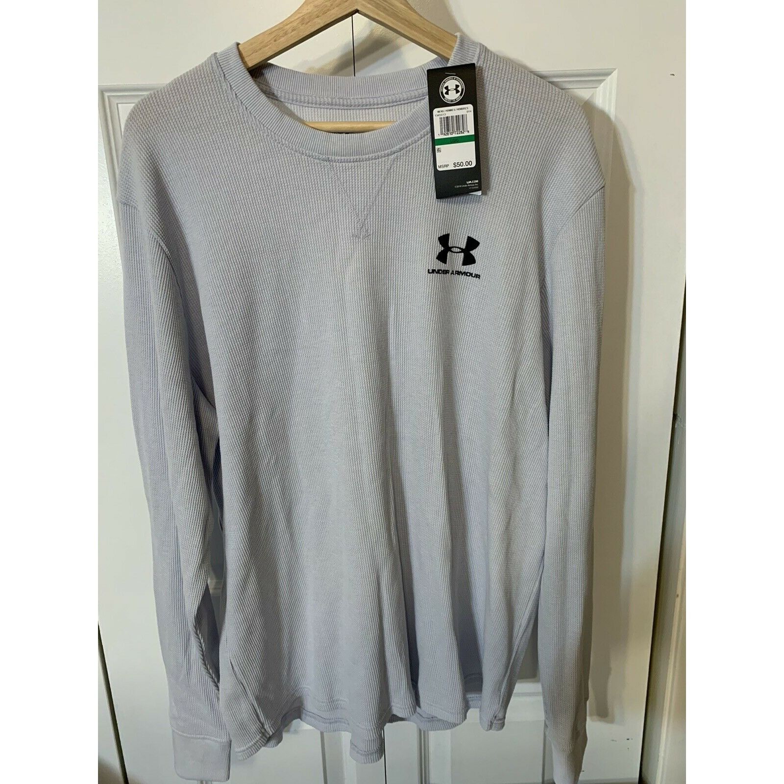 Under Armour NEW Under Armour Sportstyle Essential Texture Crew Light ...