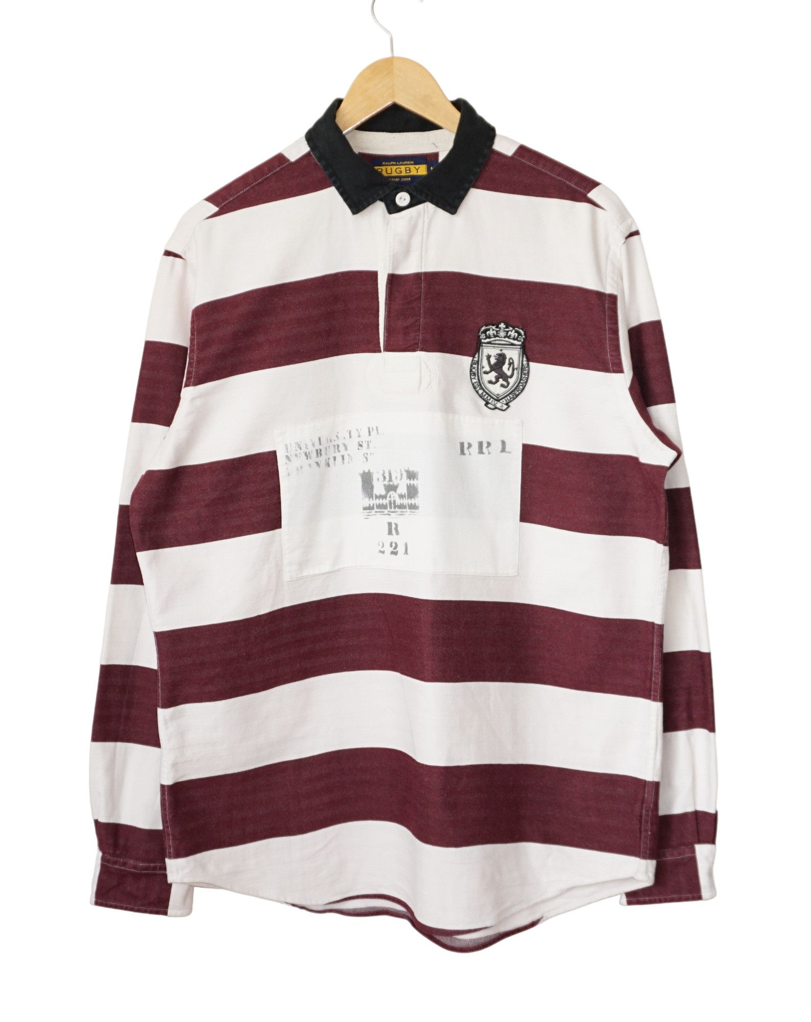 RRL Ralph Lauren × Ralph Lauren Ralph Lauren RRL Rugby Shield Vintage ...