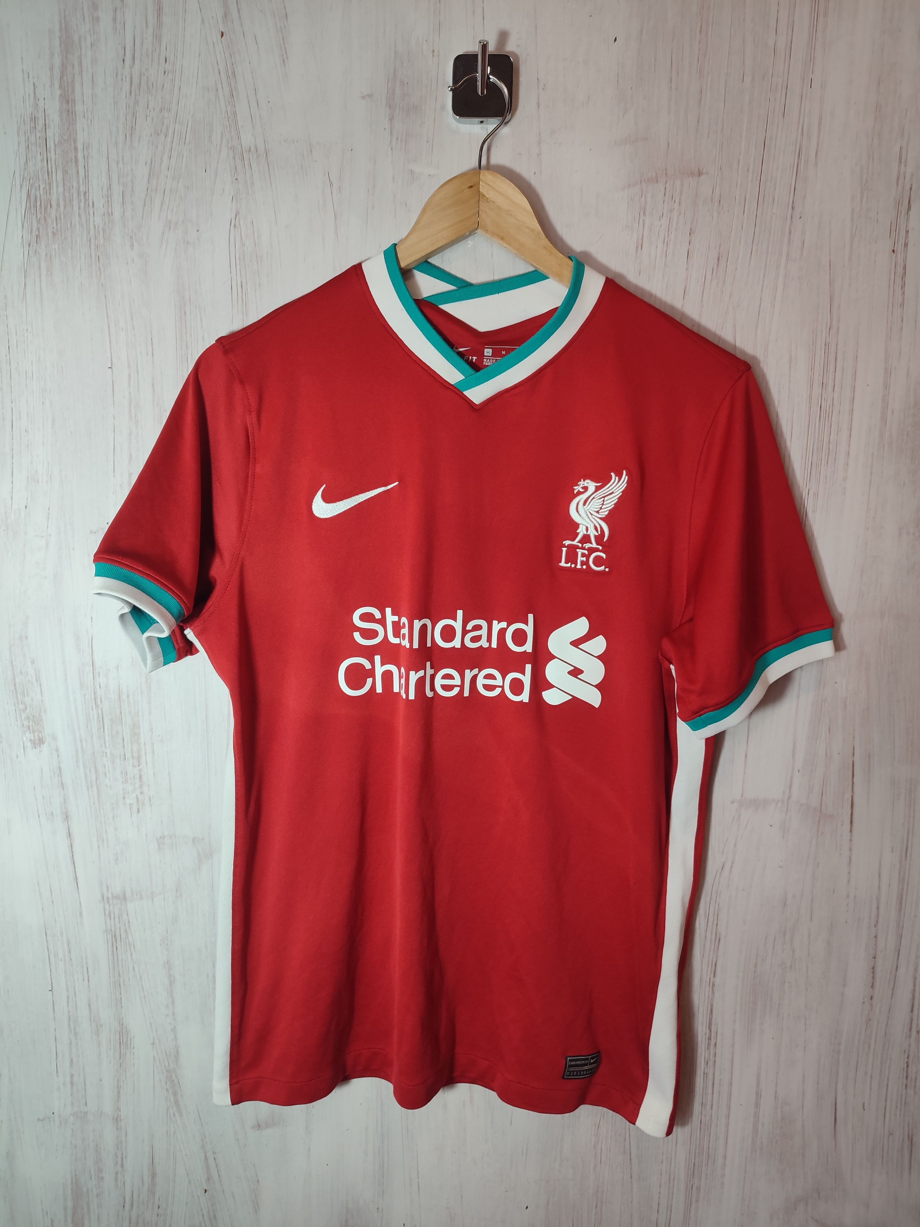 Liverpool × Nike × Soccer Jersey FC Liverpool 2020 2021 home soccer kit ...