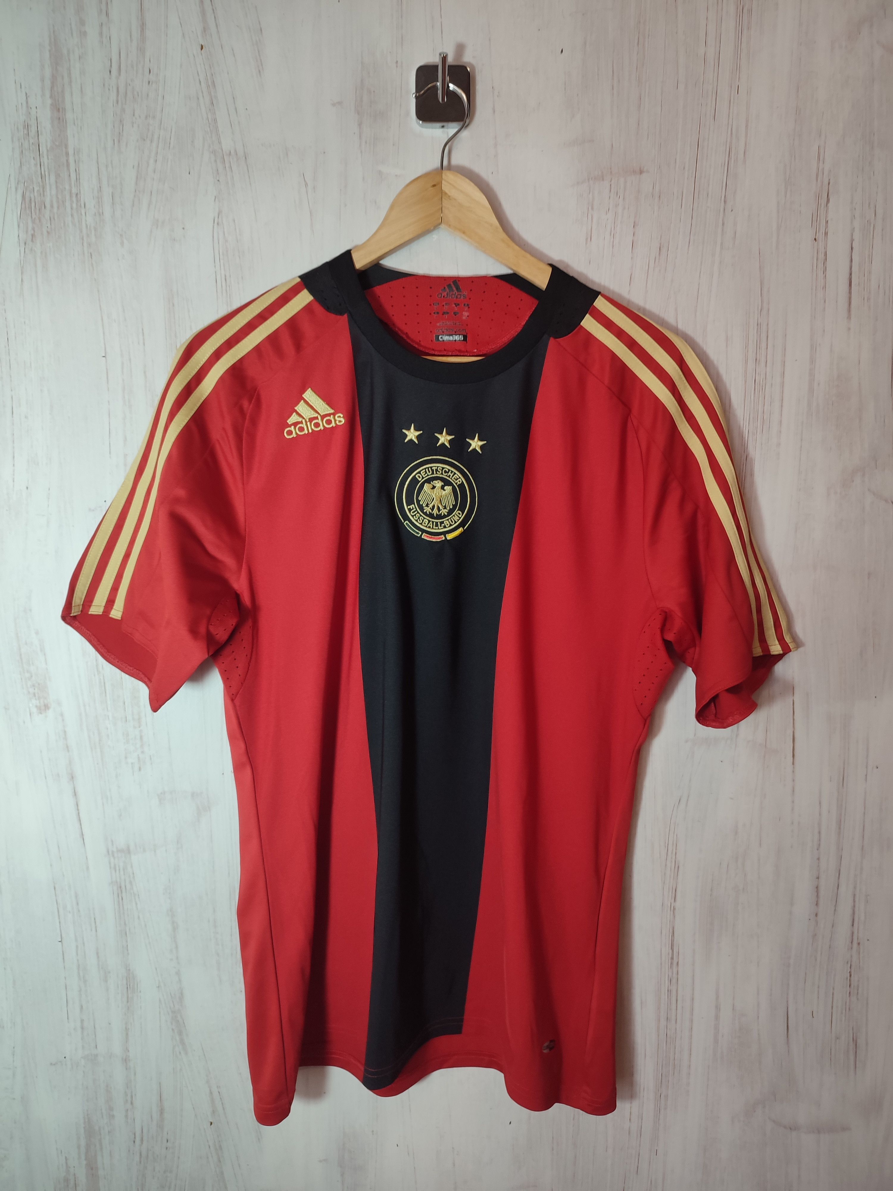 Adidas × Soccer Jersey × Vintage Deutschland 2008 2009 away Germany kit ...
