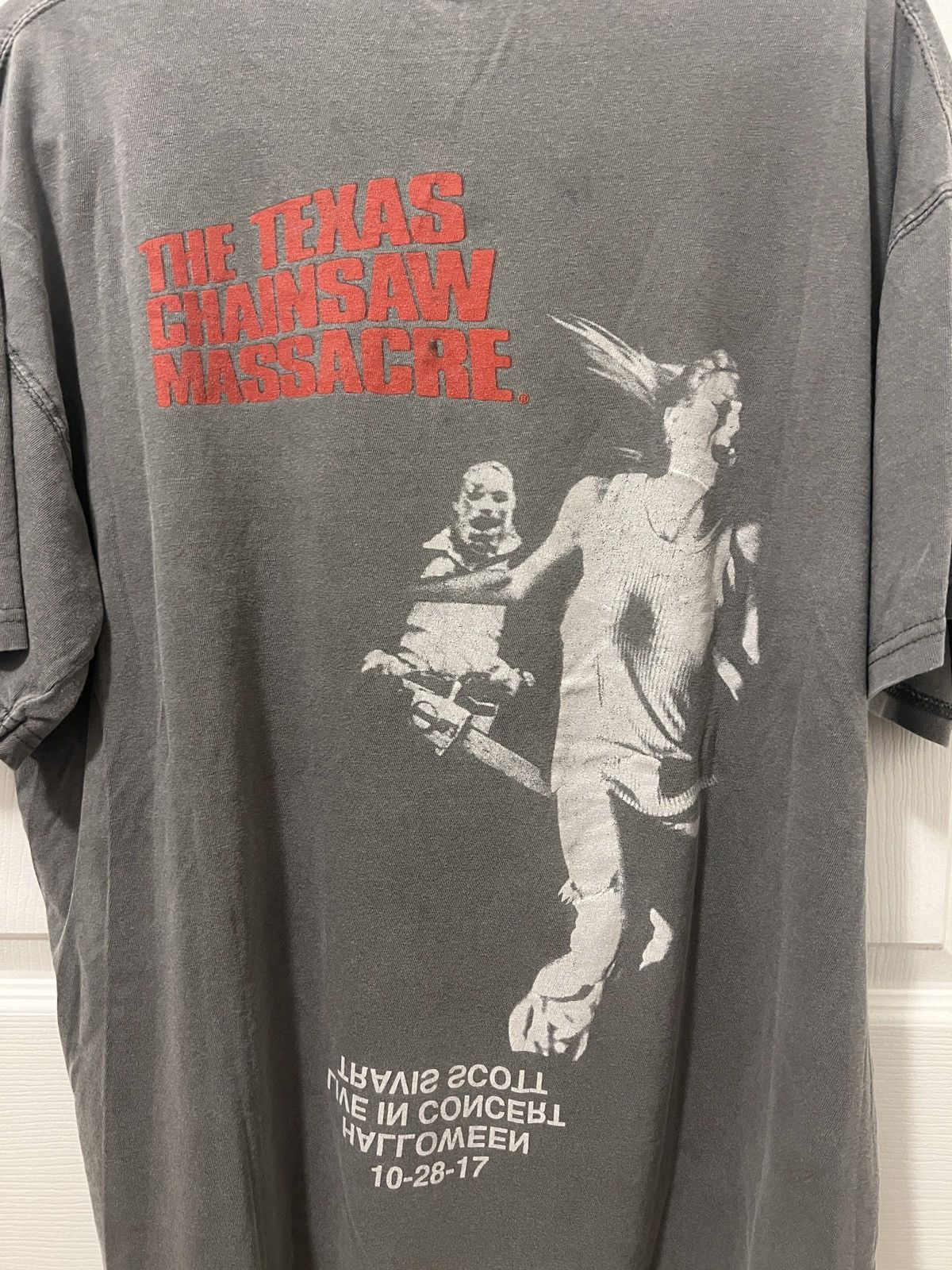 Travis Scott Travis Scott Texas Chainsaw Massacre Tee 2017 | Grailed