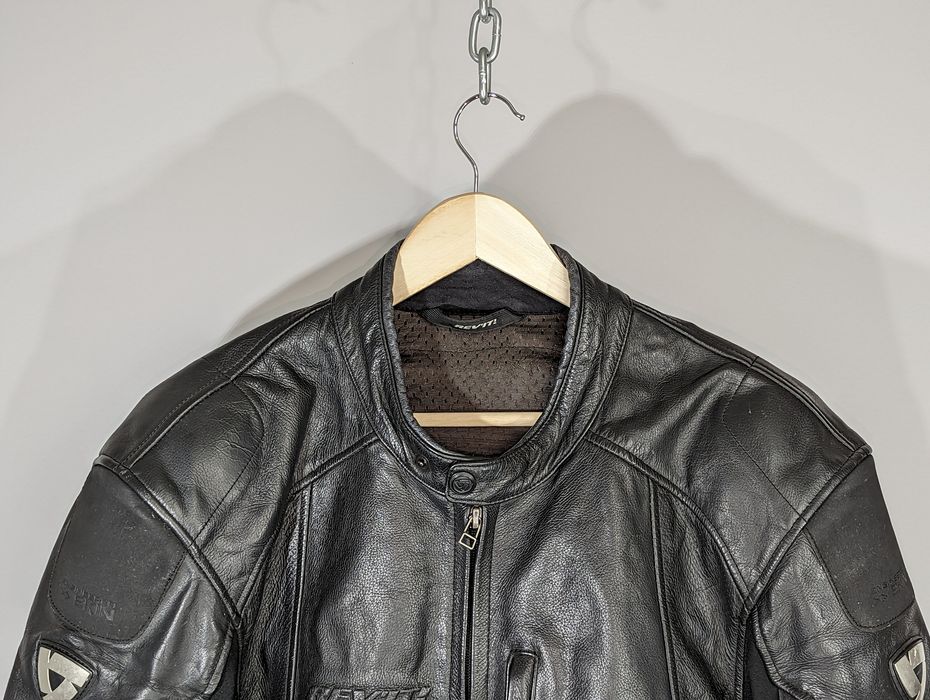 Leather Rev'it Engineered Skin Leather Jacket Men's Motorcycle Biker ...