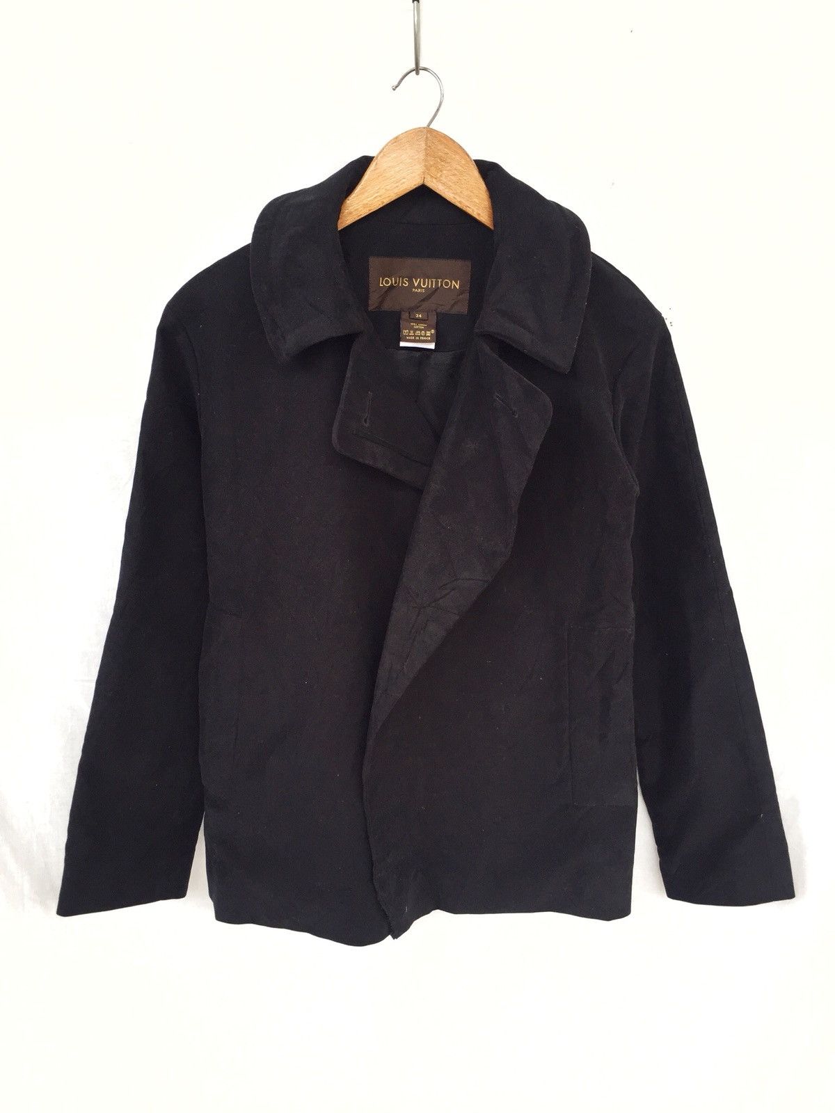 Louis Vuitton × Luxury GRAILED🔥Louis Vuitton Moleskin OverCoat Jacket ...