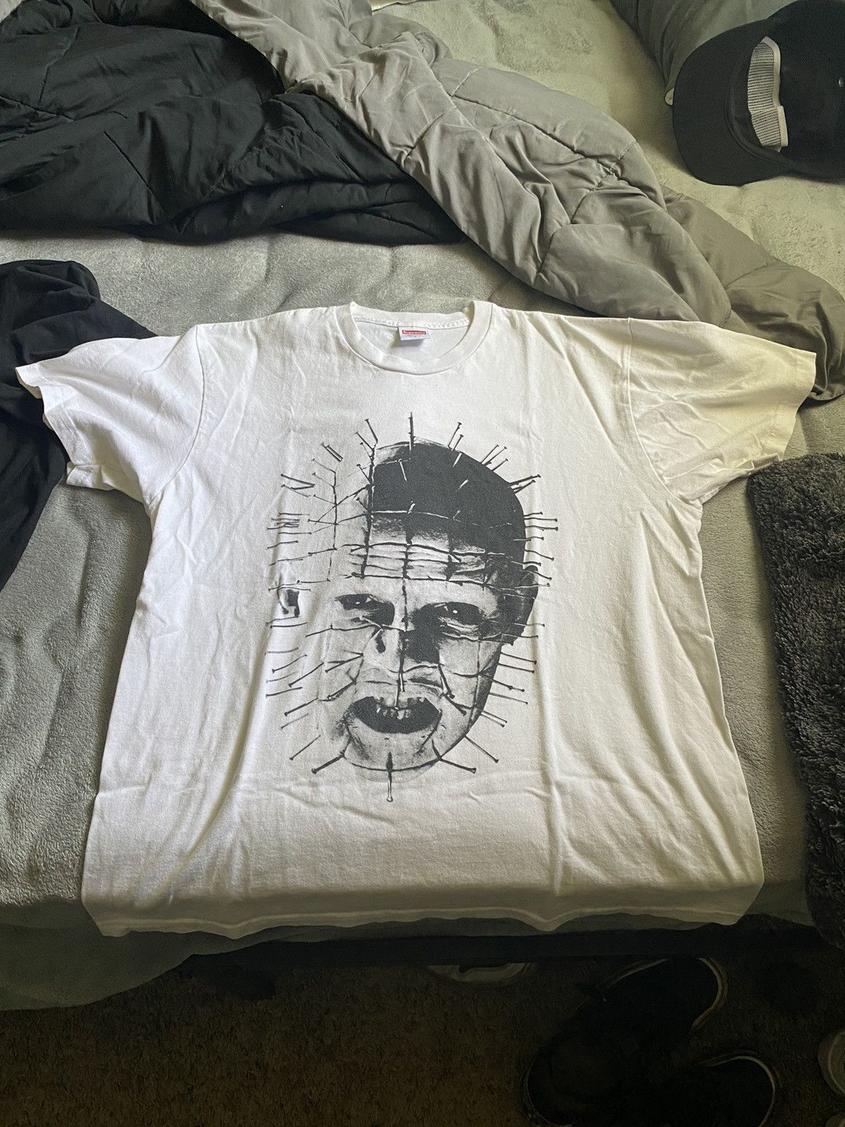 Supreme × Vintage Supreme x Hellraiser 2018 tee | Grailed