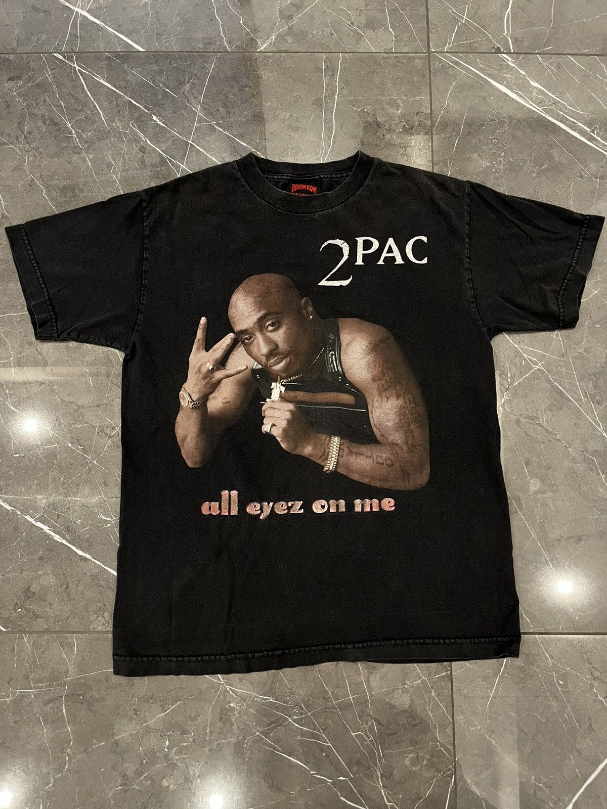 Death Row Records × Rap Tees Vintage 2 PAC All Eyez On Me 2005 Death ...