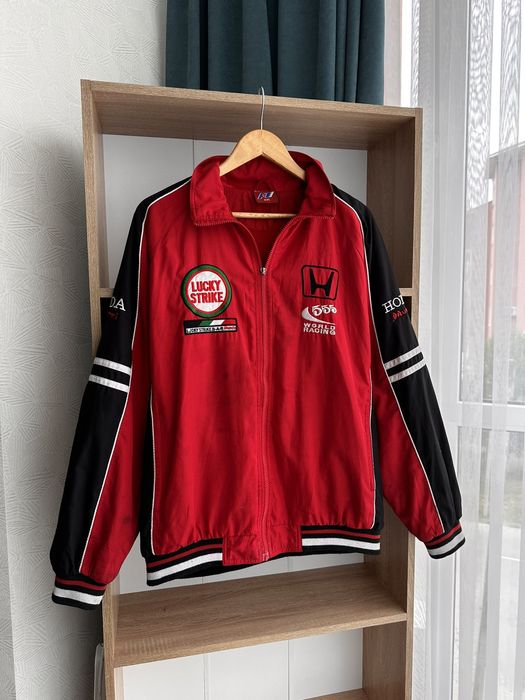 Vintage Vintage Honda Bar F1 555 Lucky Strike World Racingd Jacket ...