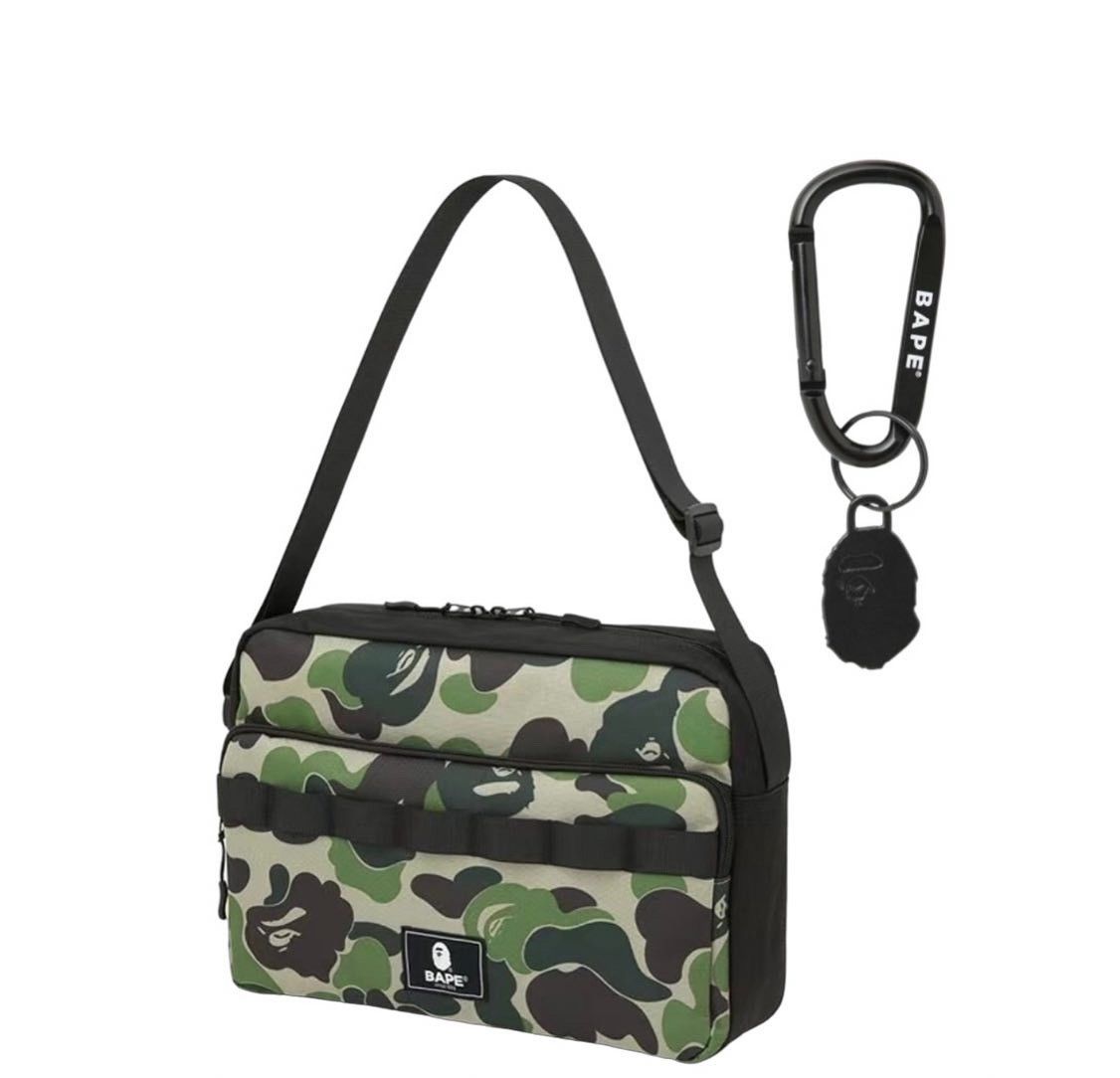 Bape Bape Emook Messenger Bag and keychain | Grailed