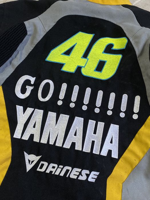 Dainese Vintage Yamaha Go!!! Dainese 46 racing jacket | Grailed