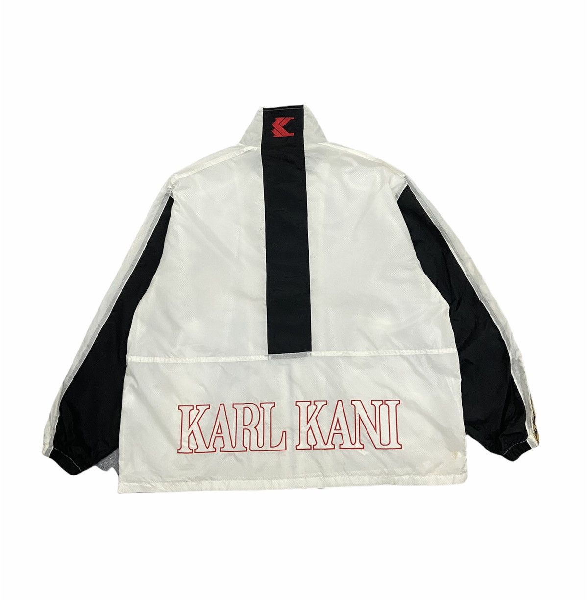 Karl Kani × Vintage Karl Kani jeans vintage big logo windbreaker | Grailed