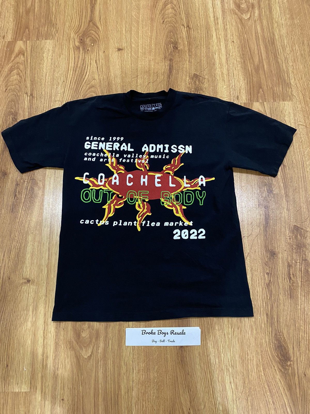 Cactus Plant Flea Market COACHELLA 2022 CPFM MERCH | Grailed