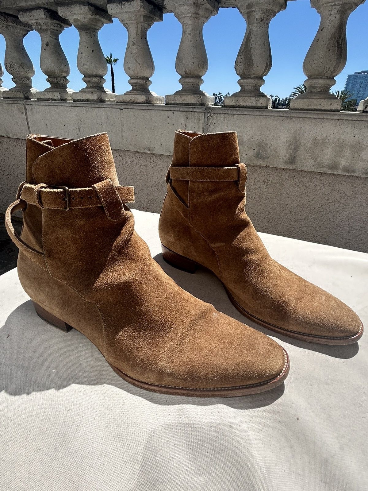 Saint Laurent Paris SLP Wyatt Jodphur 30 Boot | Grailed