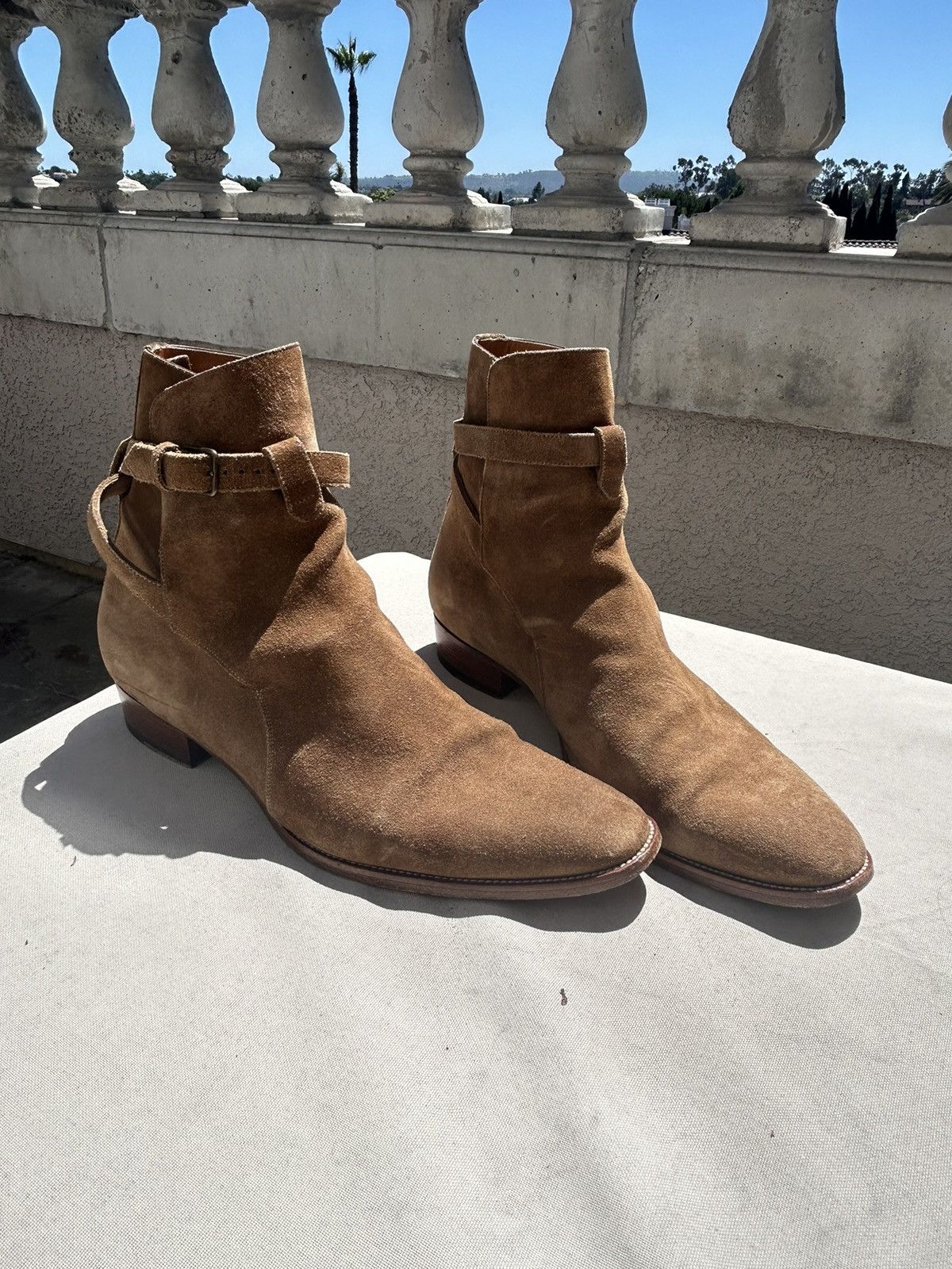 Saint Laurent Paris SLP Wyatt Jodphur 30 Boot | Grailed