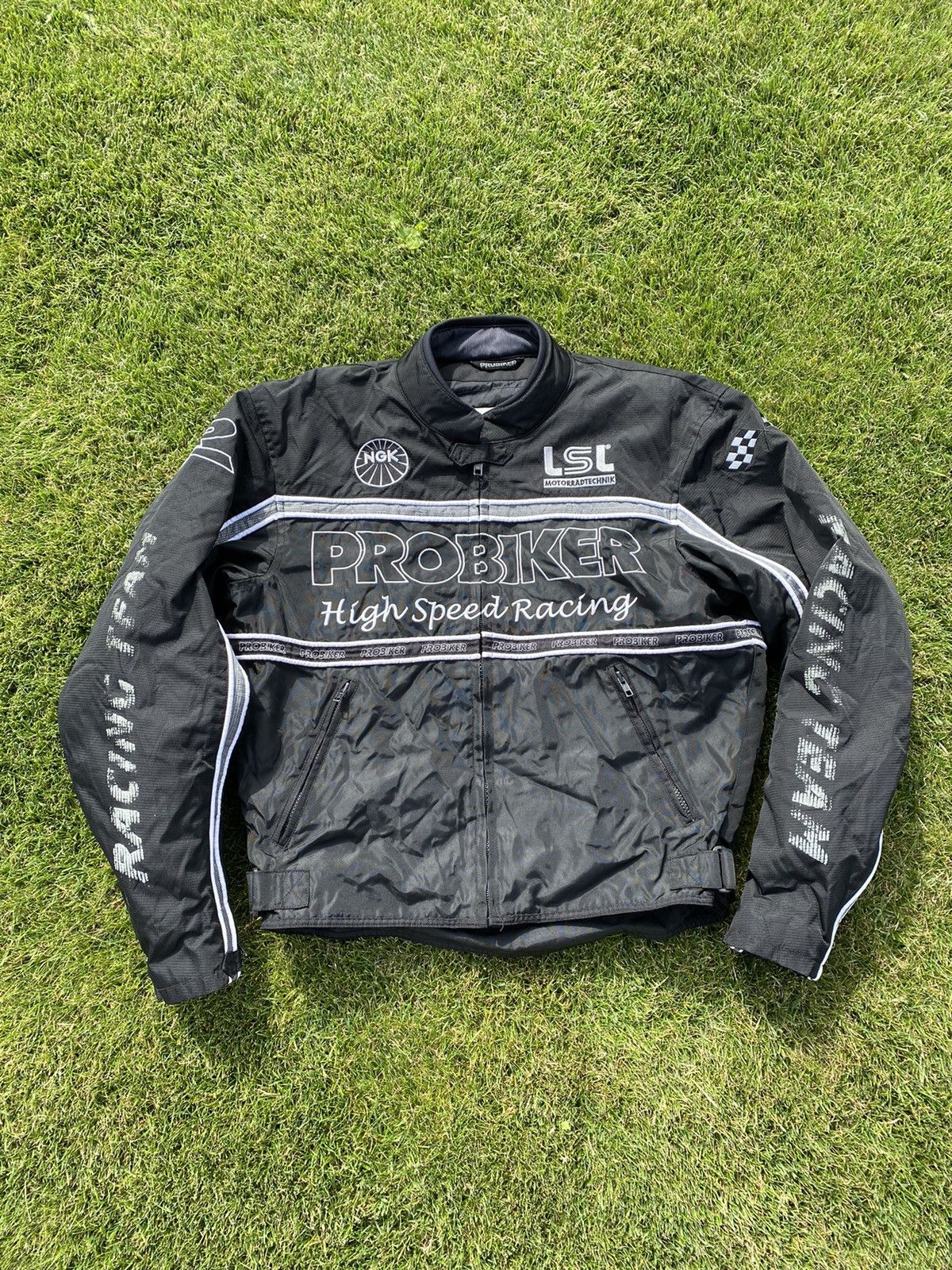 Racing Vintage pro biker racing moto bomber jacket | Grailed