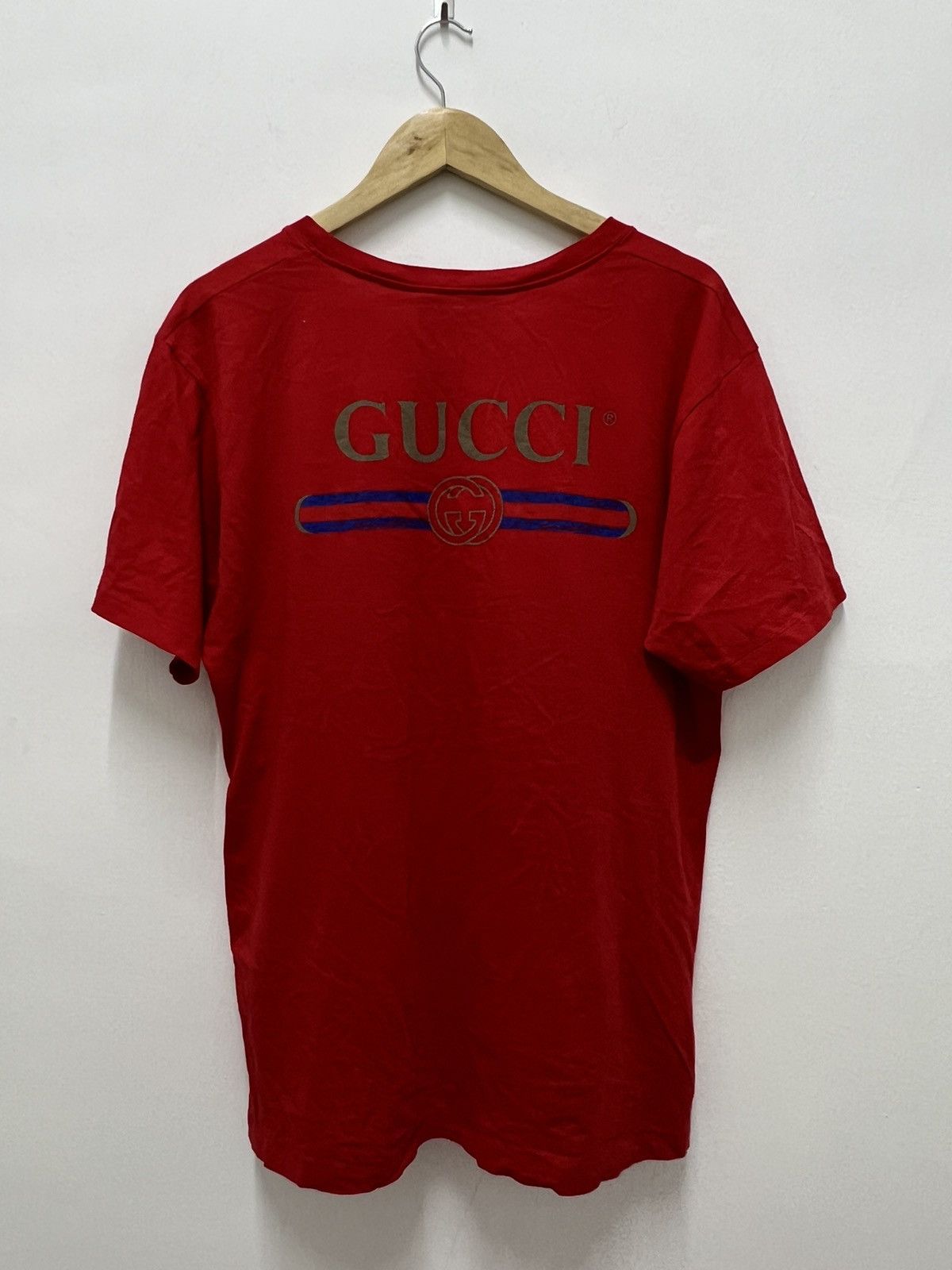 Gucci Gucci Big Logo Spell Out Shirt Grailed