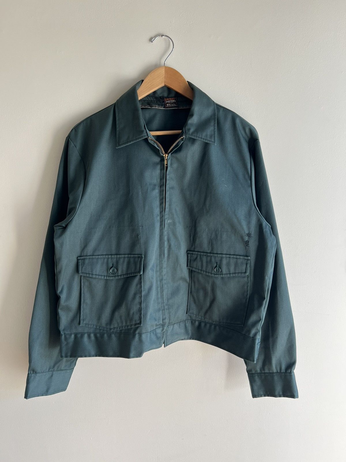 Lee × Vintage 1960s Lee Chetopa Cropped Zip Work Jacket | Grailed
